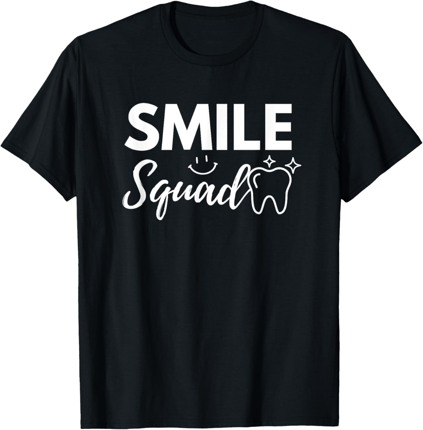 Dental Smile Squad Cute Dentist Doctor T-Shirt - Walmart.com