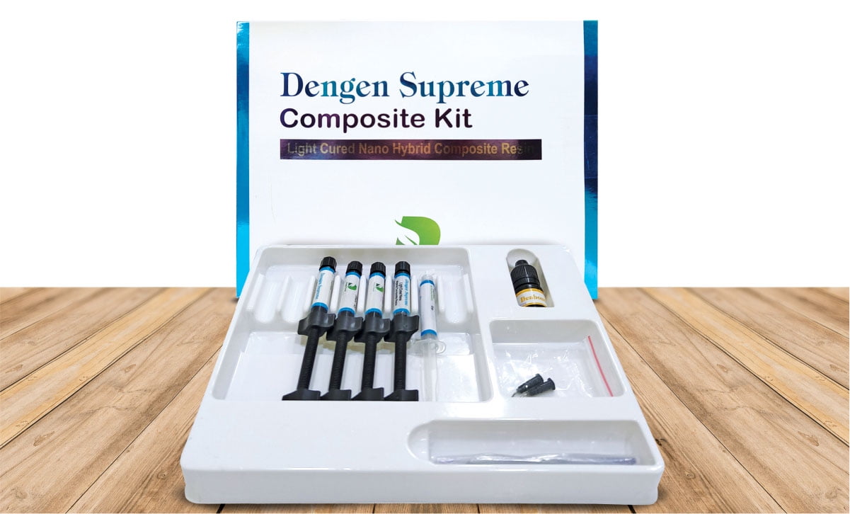 Dental Supreme Universal Light Cured Nano Hybrid Dental Composite Kit 4 ...