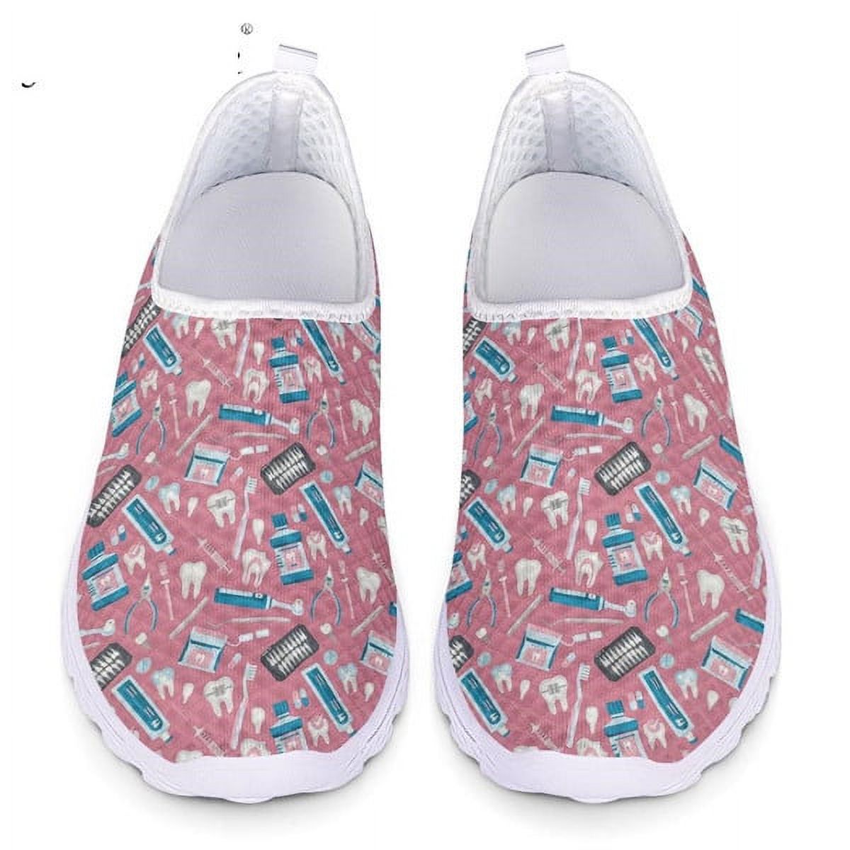 Dental Teeth/Dentist Equipment Pattern Slip On Flats Summer Loafers ...