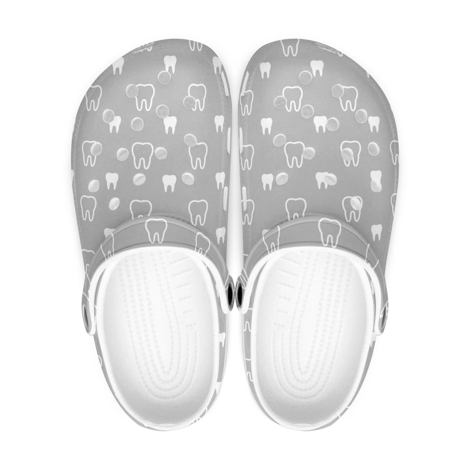 Dental Theme White Sole Clog Shoes - Walmart.com