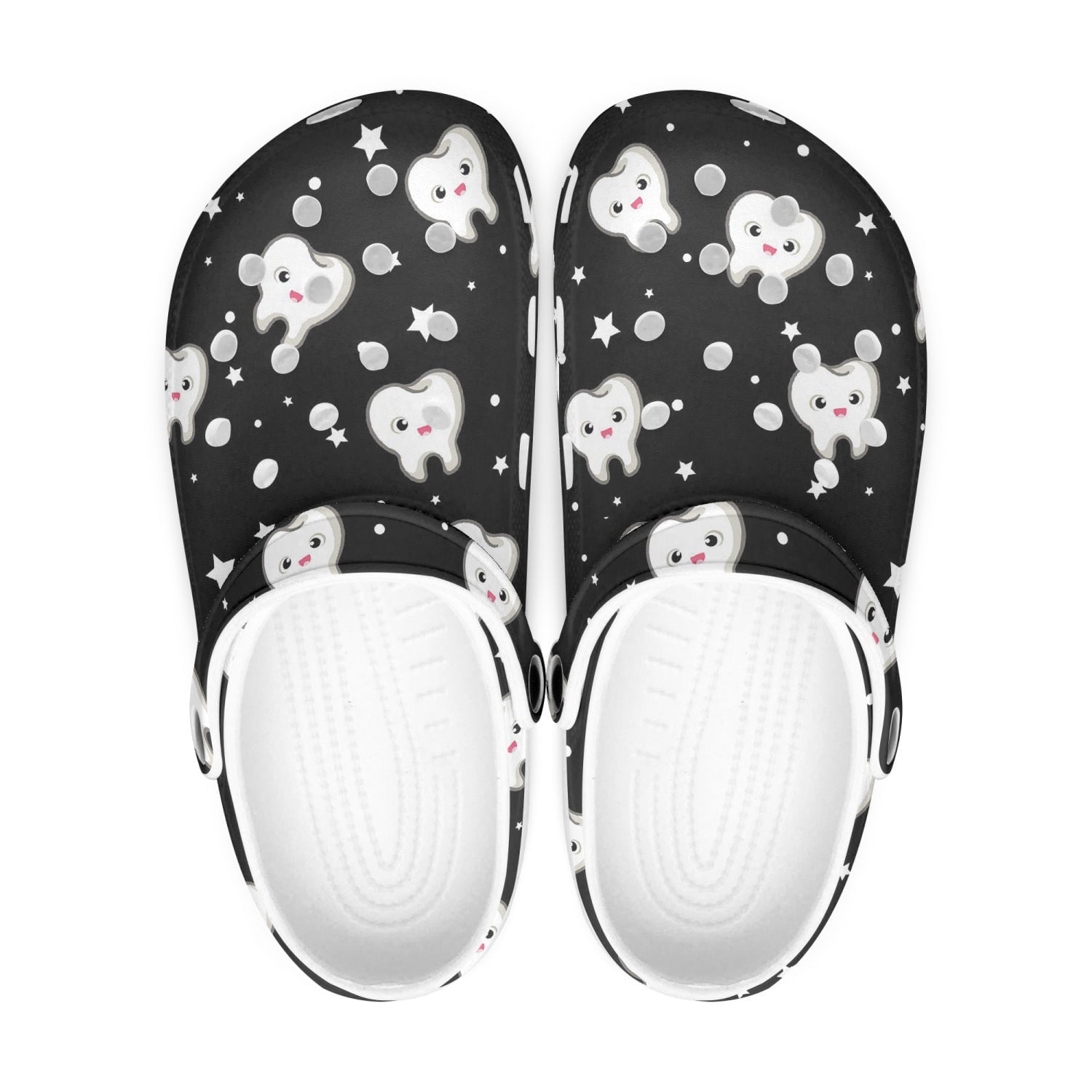 Dental Theme White Sole Clog Shoes - Walmart.com