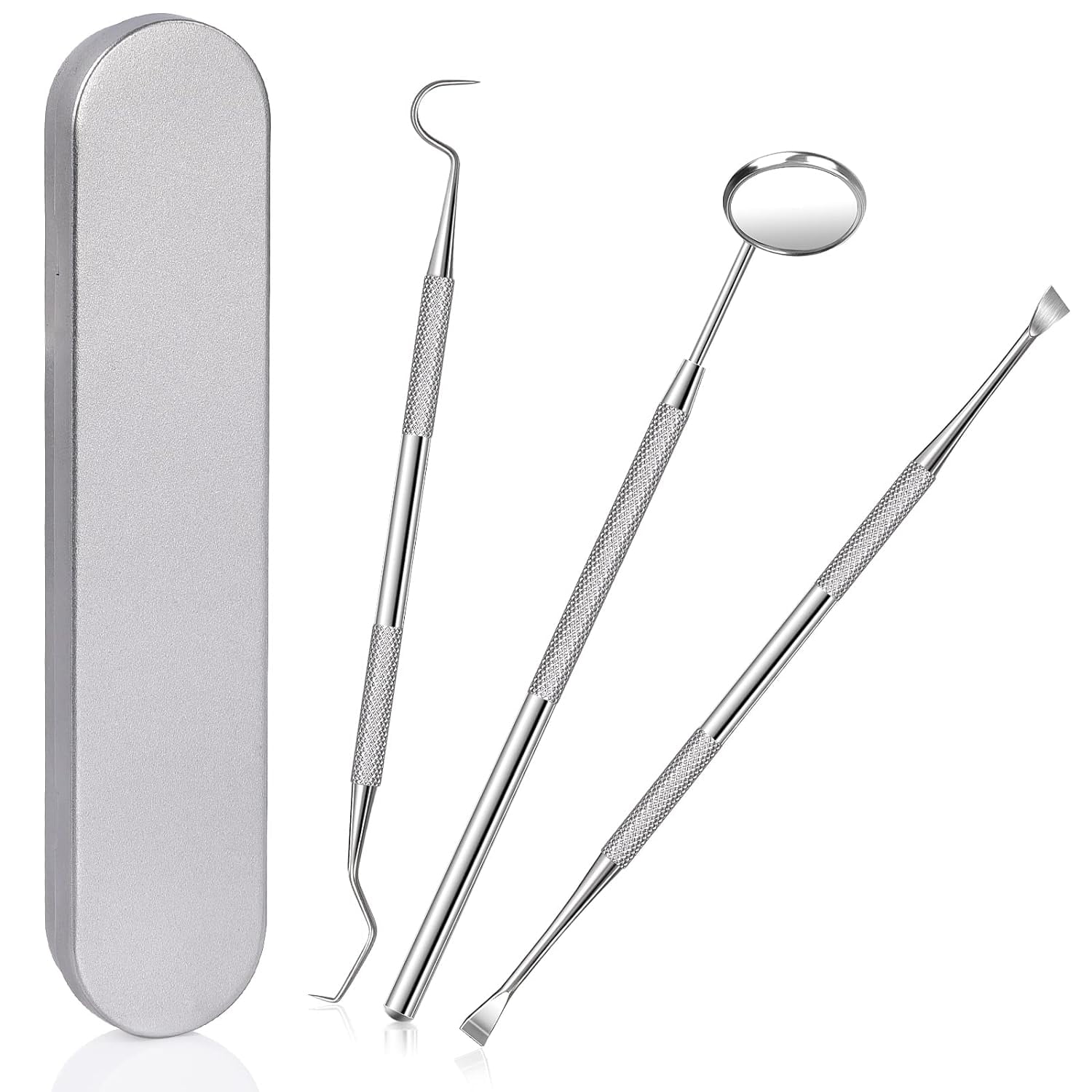 Walmart Dental Tools Kit, 3PCS Stainless Steel Tartar Hygiene Oral ...