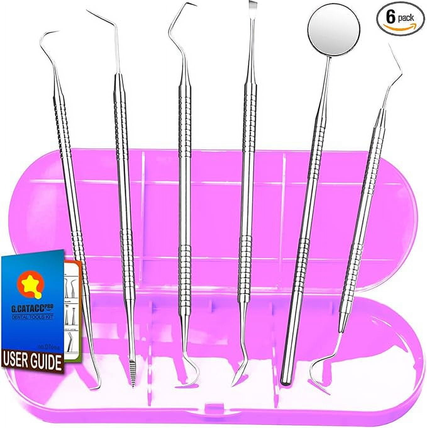 Dental Tools, Plaque Remover for Teeth, Metal Dental Pick Teeth ...