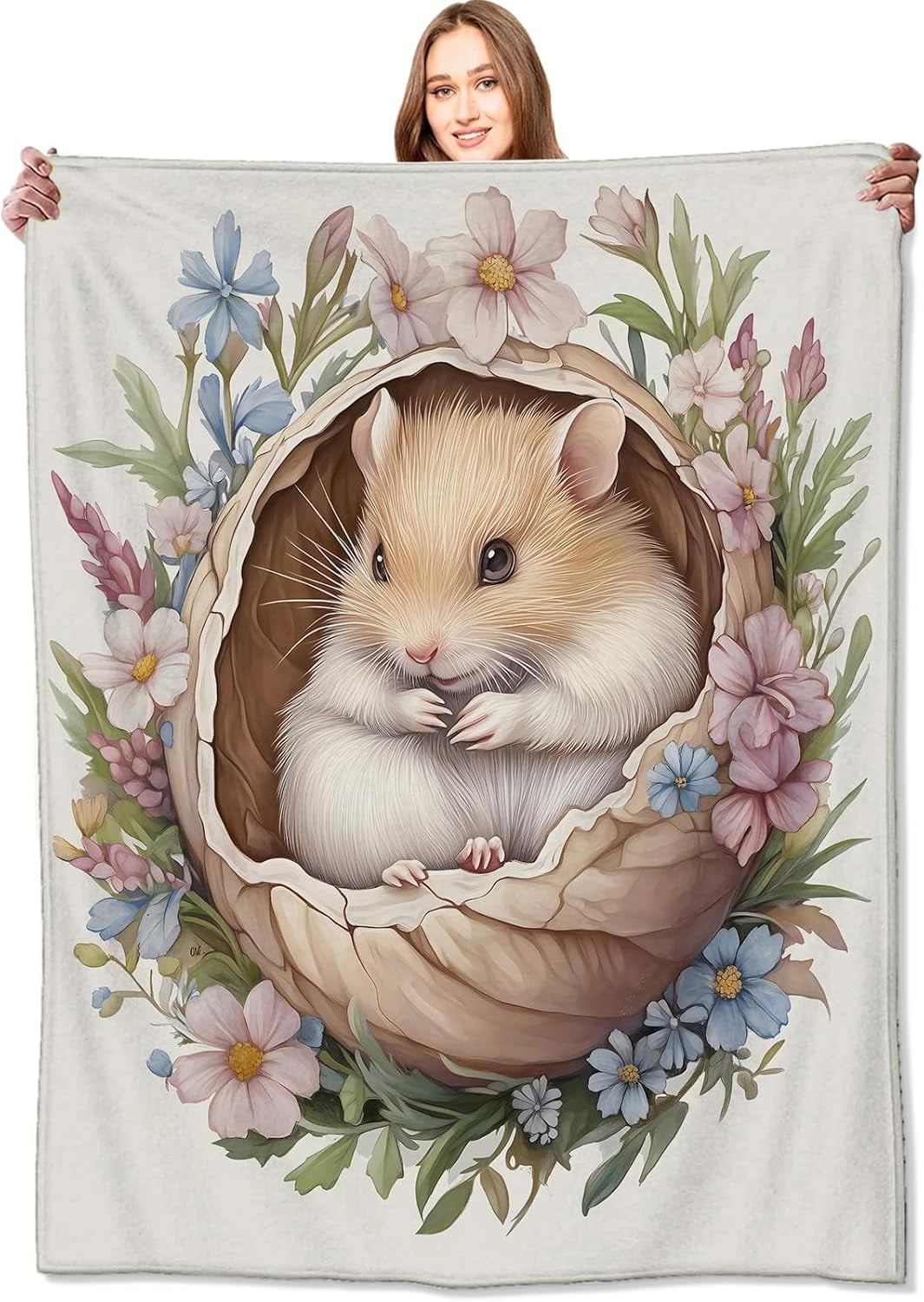 Dental Tooth Fairy Blanket,50x60in,Cute Toothbrushe Floss Teal Throw ...