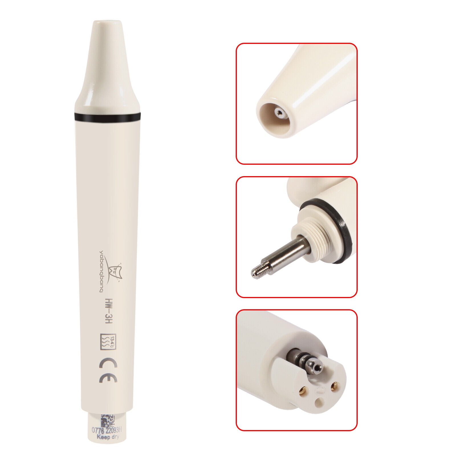 Dental Ultrasonic Piezo Scaler Scaling Handpiece fit EMS Woodpecker ...