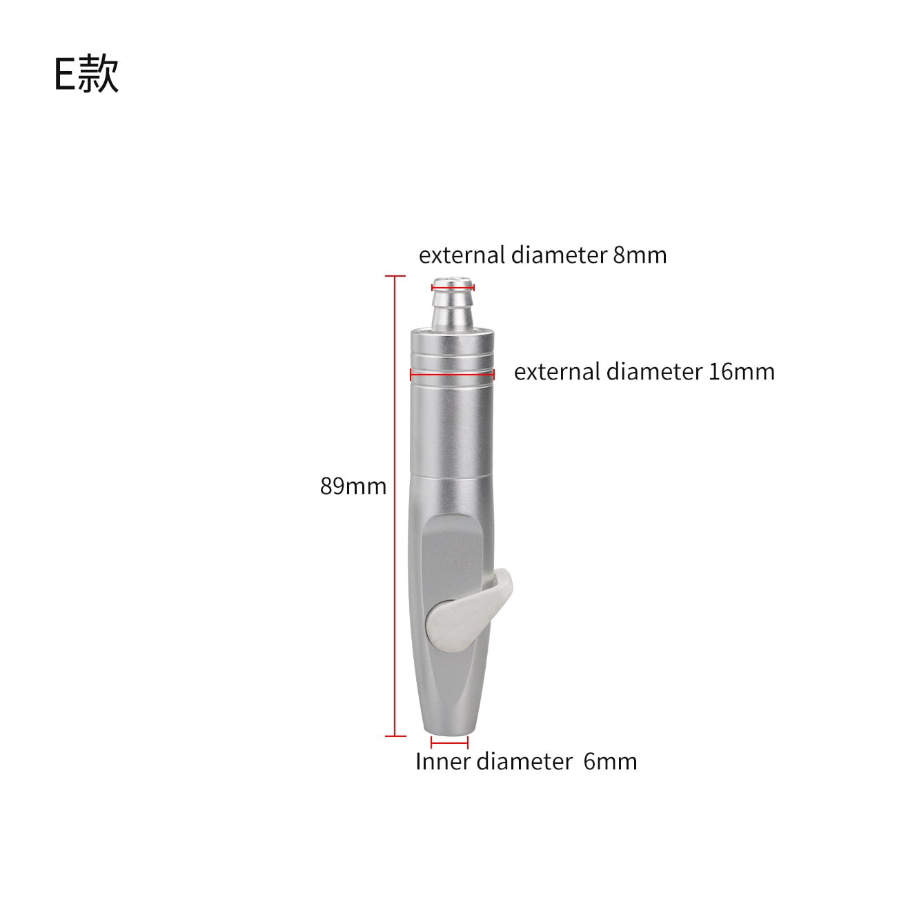 Dental Valve Oral Saliva Ejector Suction Short Strong Weak Handpiece ...