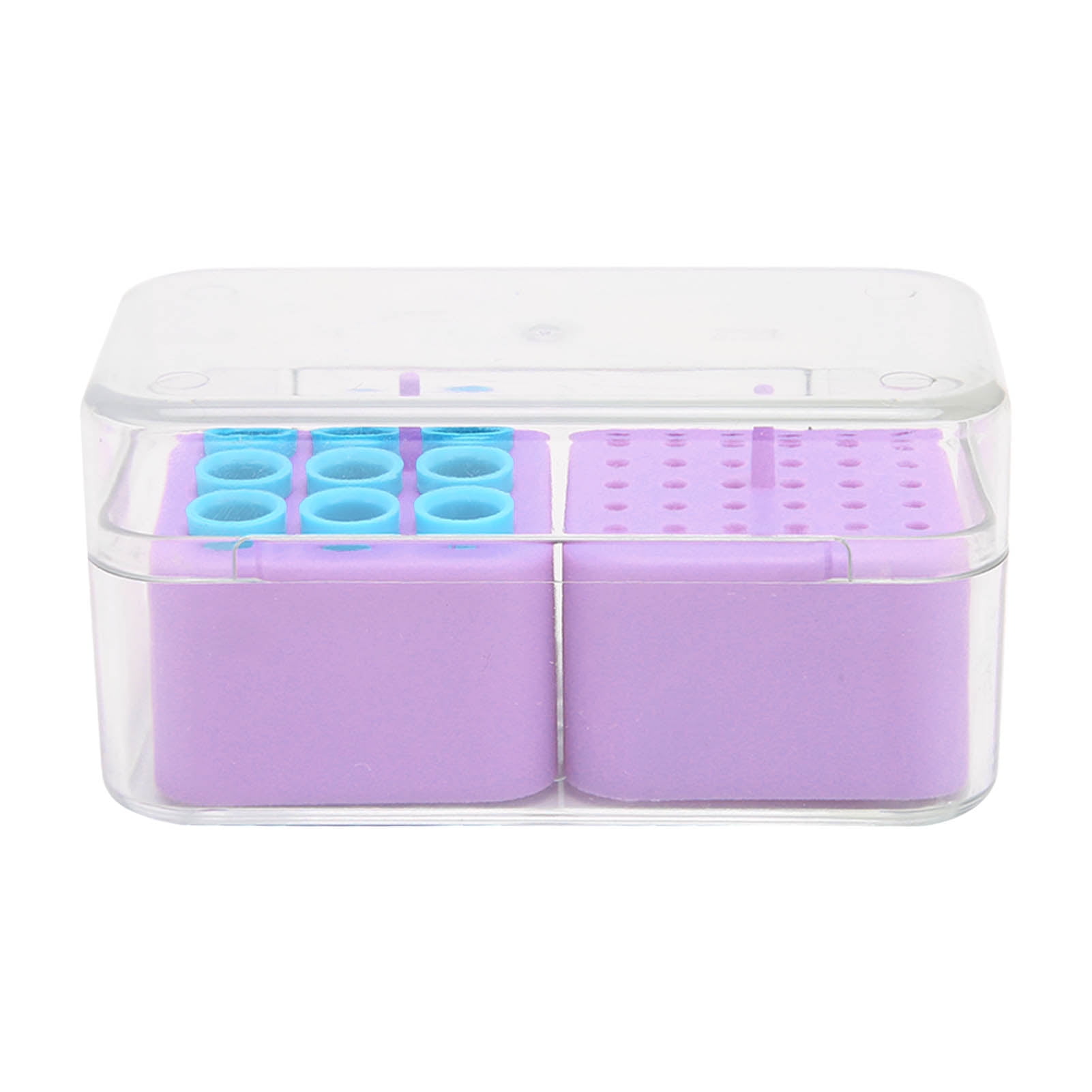 Dental bur holder dustproof plastic porous large capacity clean ...