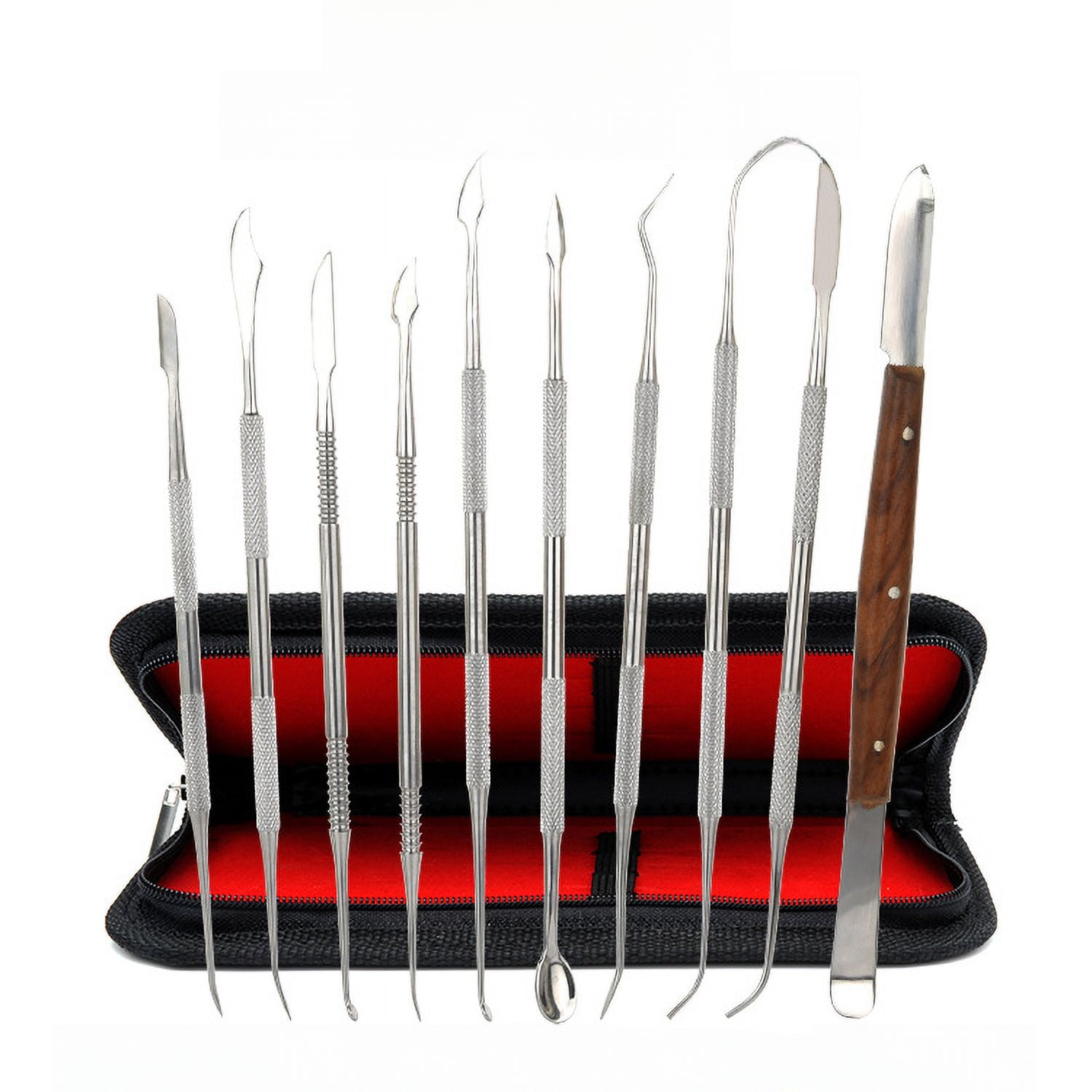 Dental mechanic wax carving knife stainless steel wax carving tool kit ...