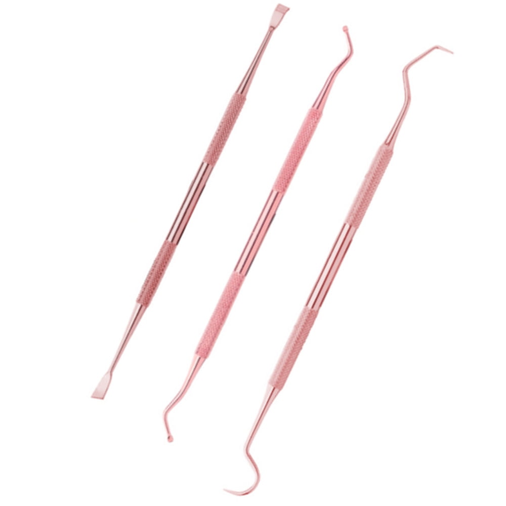 Dental tools, oral care, three-piece set, hoe type dental cleaner ...