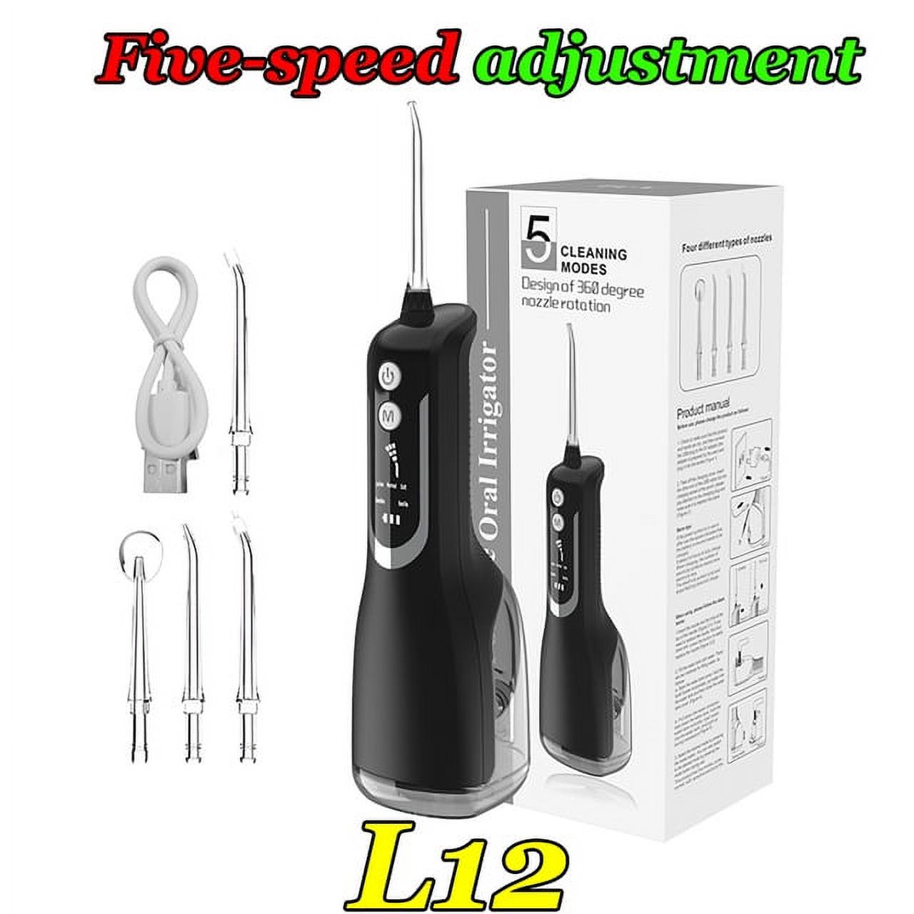Dental water jet irrigator dental 6-speed oral irrigatadjustment water ...