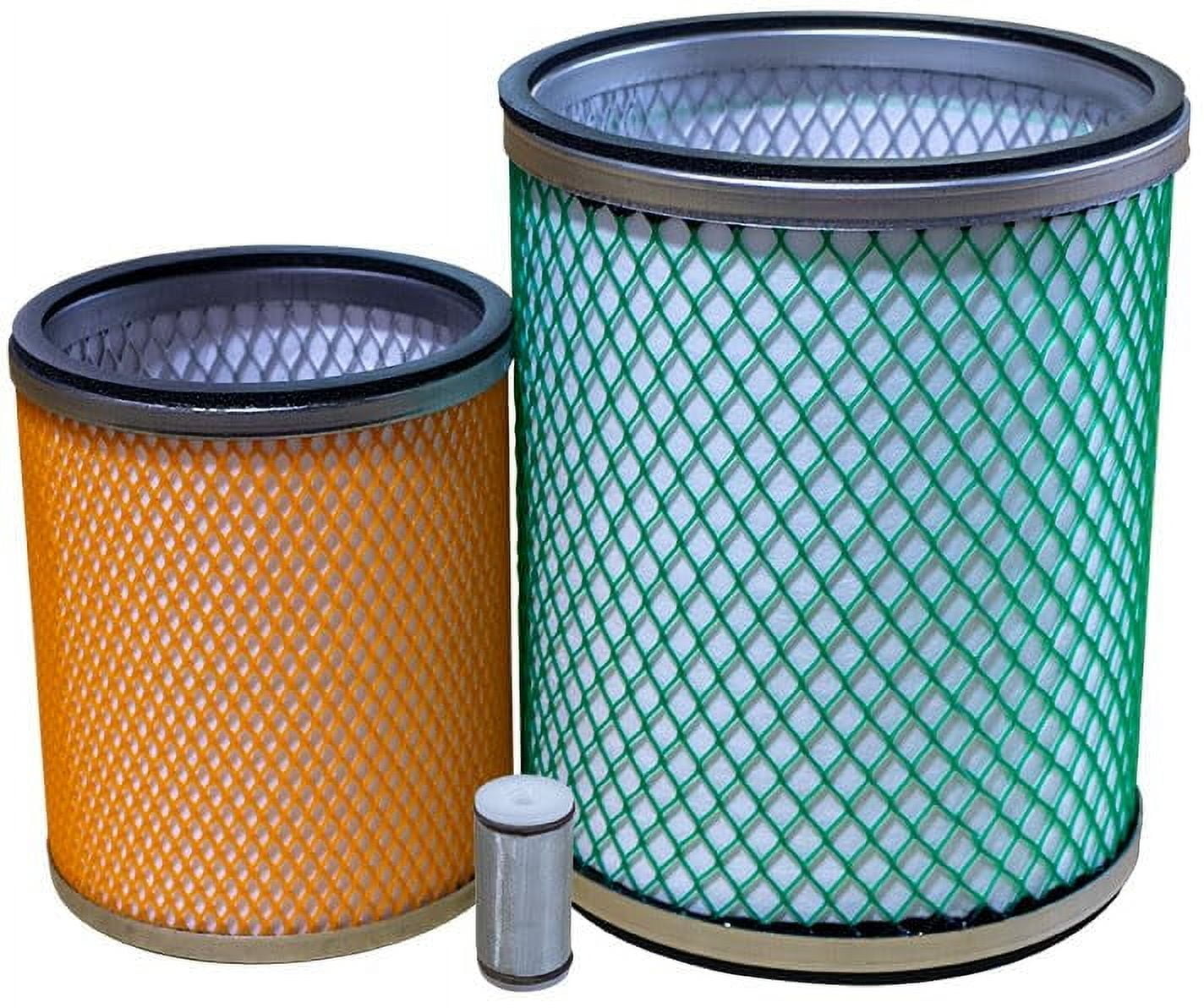 DentalEZ/Ramvac 003750 Filter Set - Direct Interchange - Walmart.com
