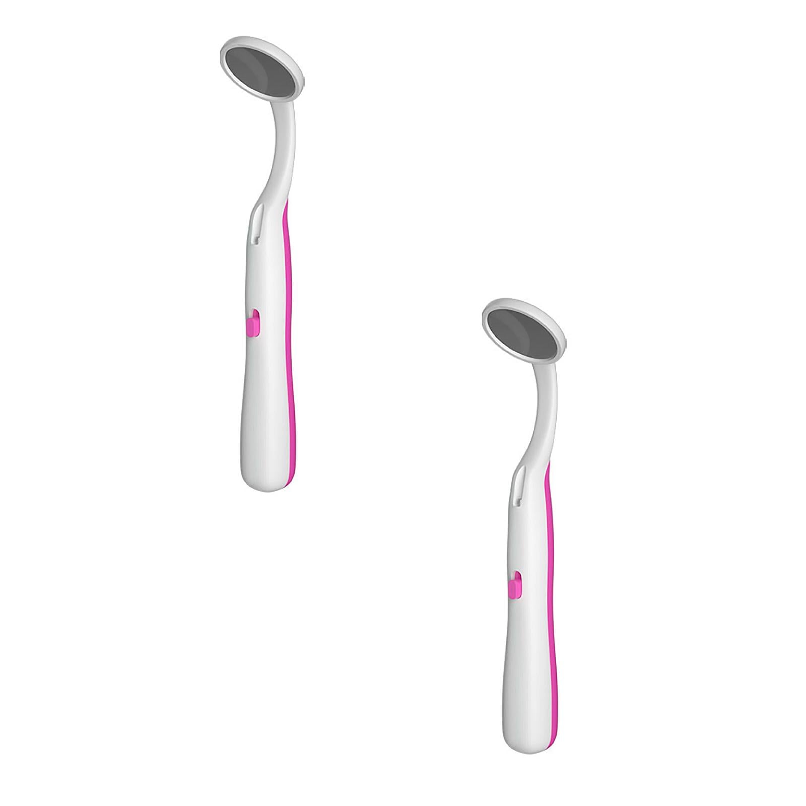 DentalMirror with Led Light, Teeth Inspection LED, Antifog MouthMirror ...