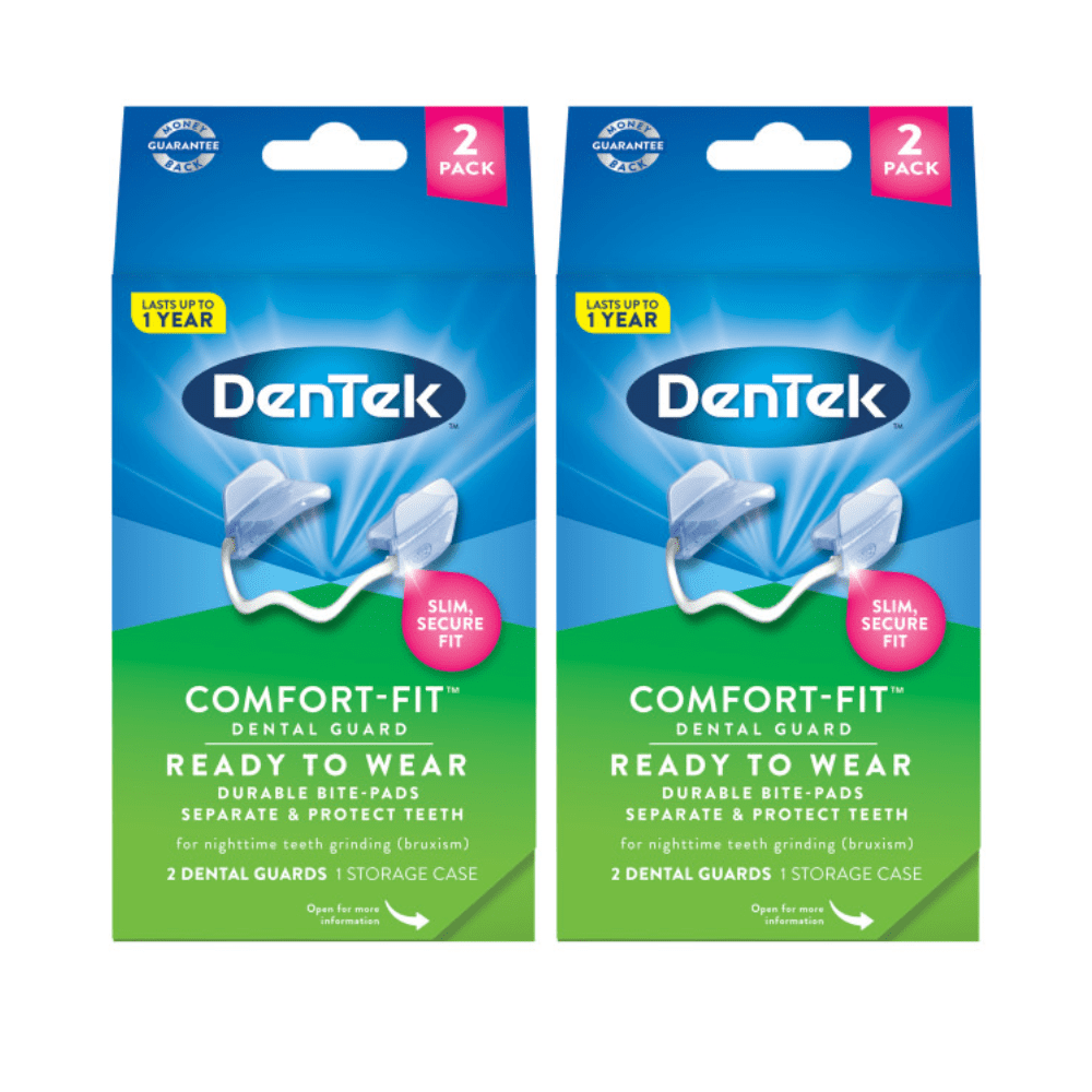 Dentek Floss Picks Comfort-Fit Dental Guards for Nighttime Teeth ...