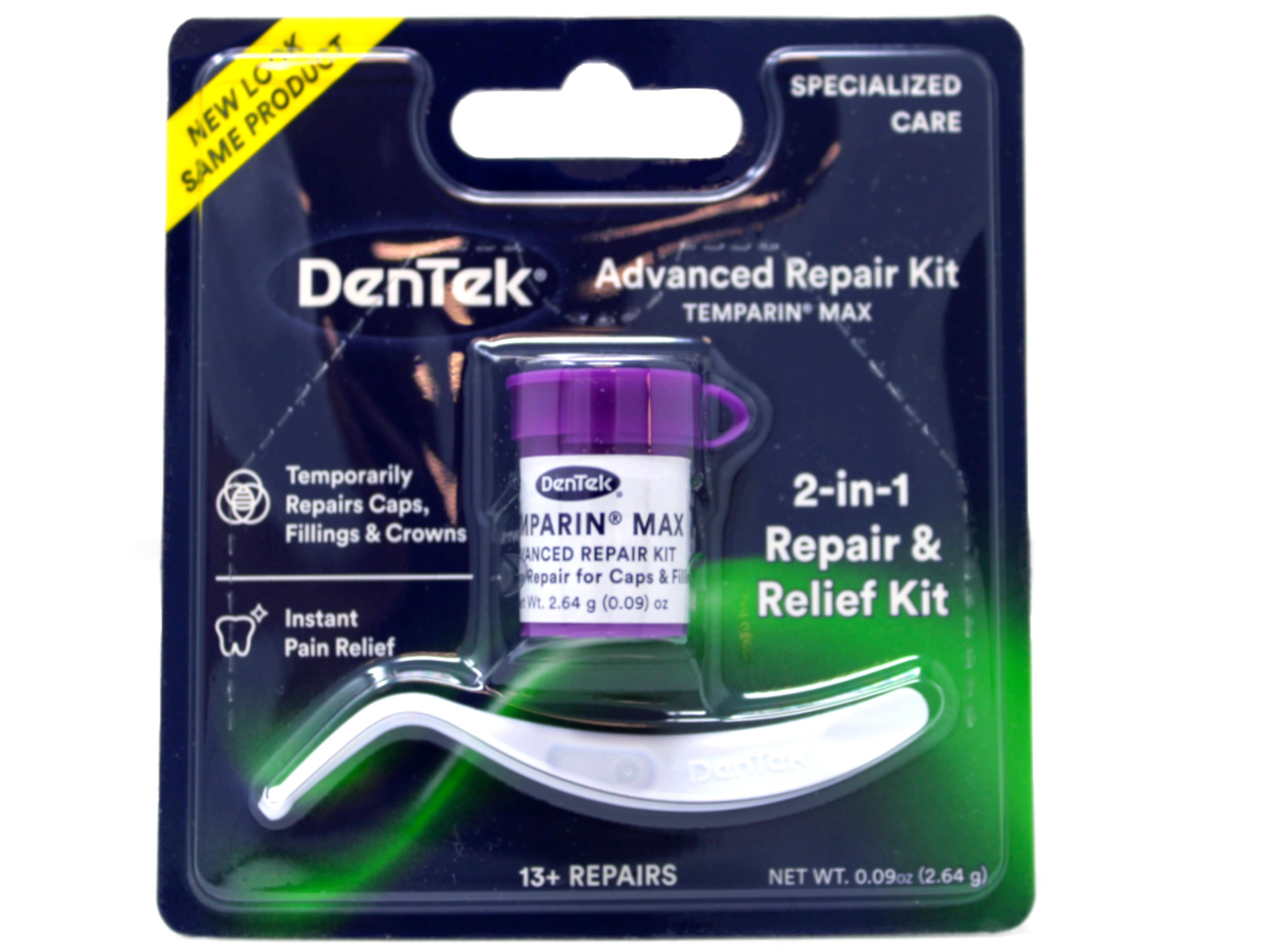 DenTek Lost Filling Repair, Temporarily Holds Fillings and Inlays, Pack ...