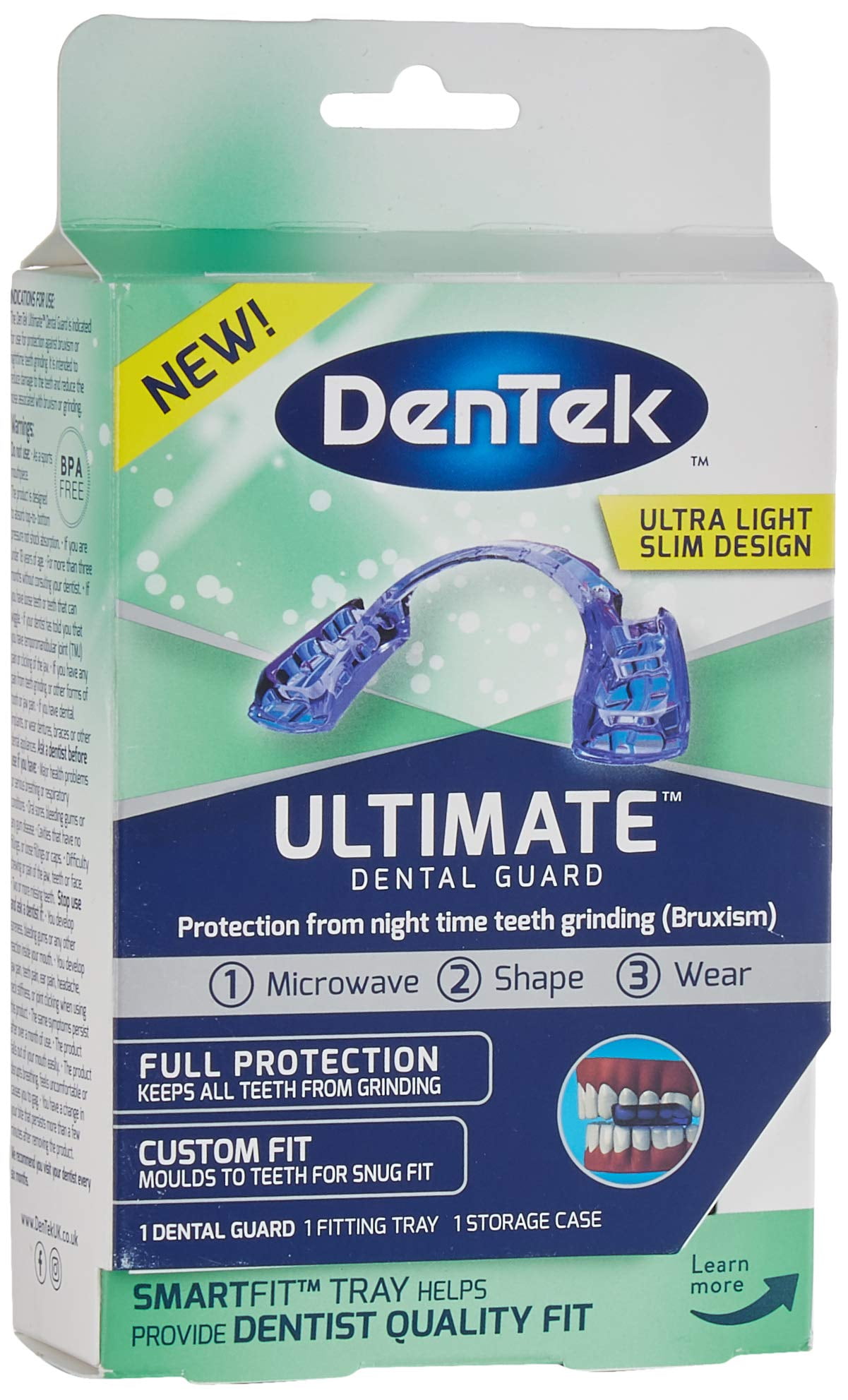 Dentek Ultimate Dental Guard To Help Prevent Night Time Teeth Grinding ...