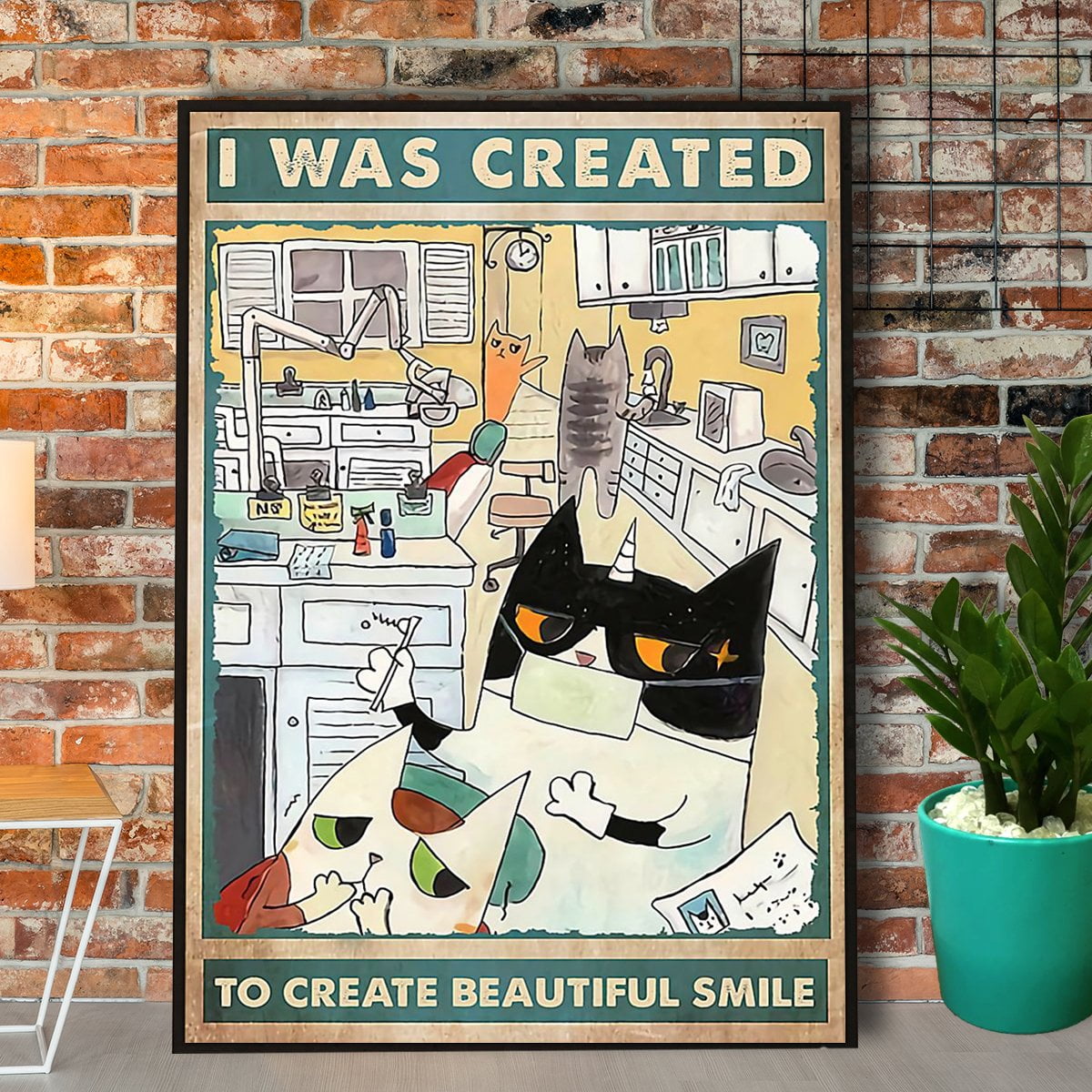 Dentist Cat Doctors I Was Created To Create Beautiful Smile Paper ...