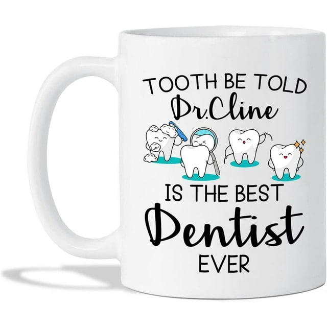 Dentist Coffee Mug, Tooth Be Told Mug, Funny Customized Dentist Mug ...