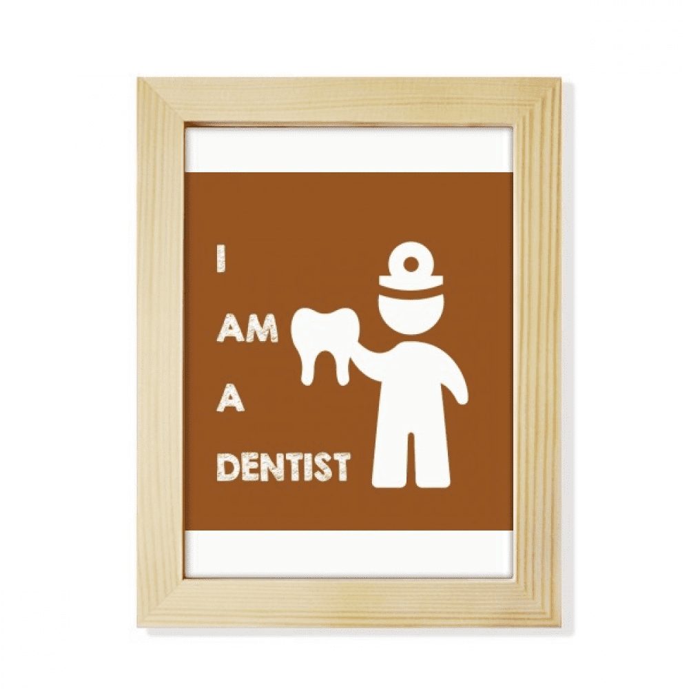 Dentist Dental Body Job Art Deco Fashion Desktop Adorn Photo Frame ...