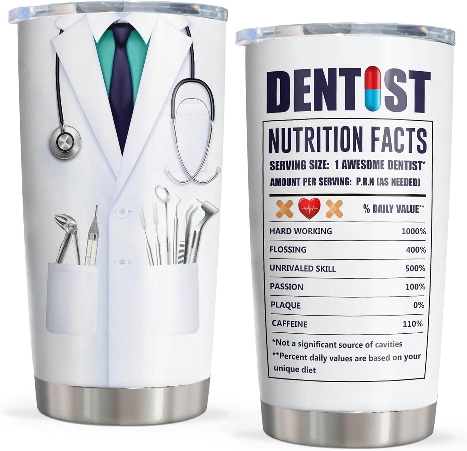 Dentist Gift Tumbler 20oz, Dentist Gifts for Women/Men, Dental Gifts ...