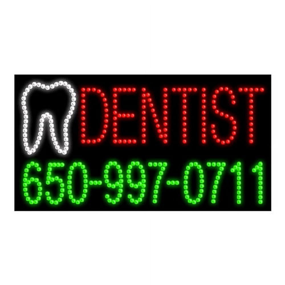 Dentist-LED Dots Sign Made in USA - Walmart.com
