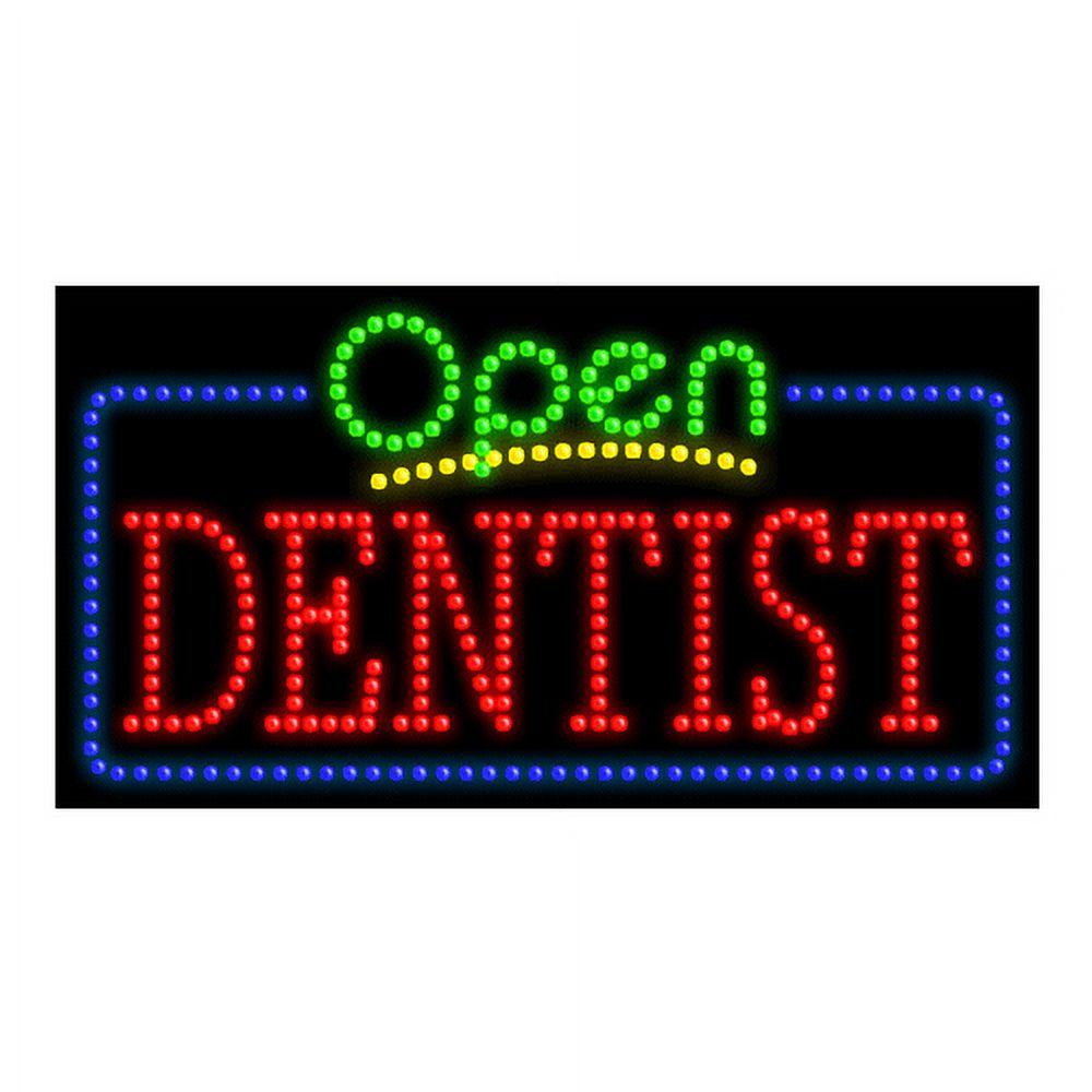 Dentist-LED Dots Sign Made in USA - Walmart.com