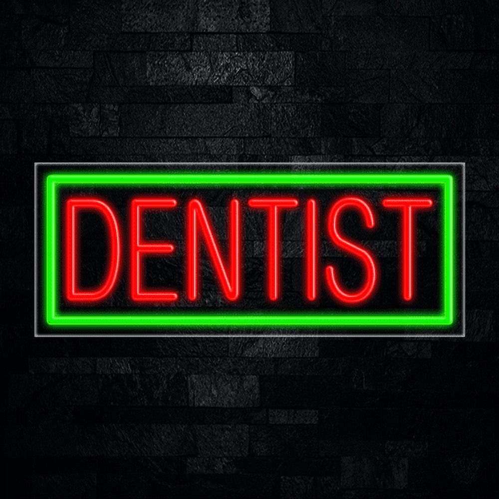 Dentist-LED Neon Sign 30"L x 12"H #30048 - Walmart.com