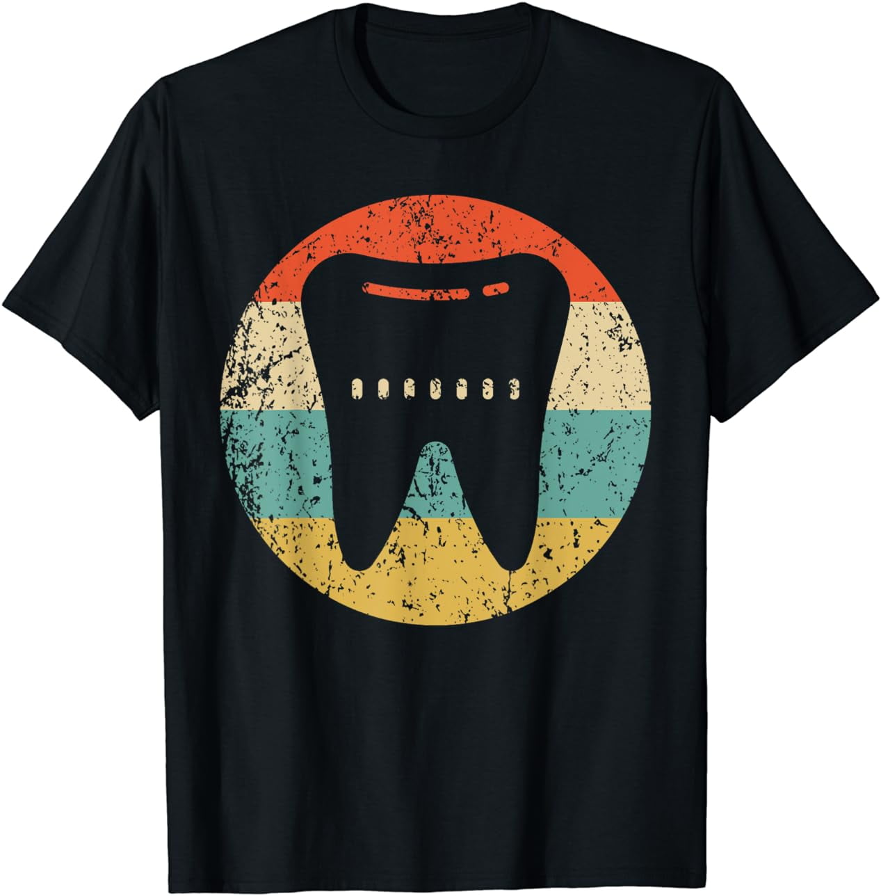 Dentist Orthodontist Vintage Retro Tooth T-Shirt - Walmart.com