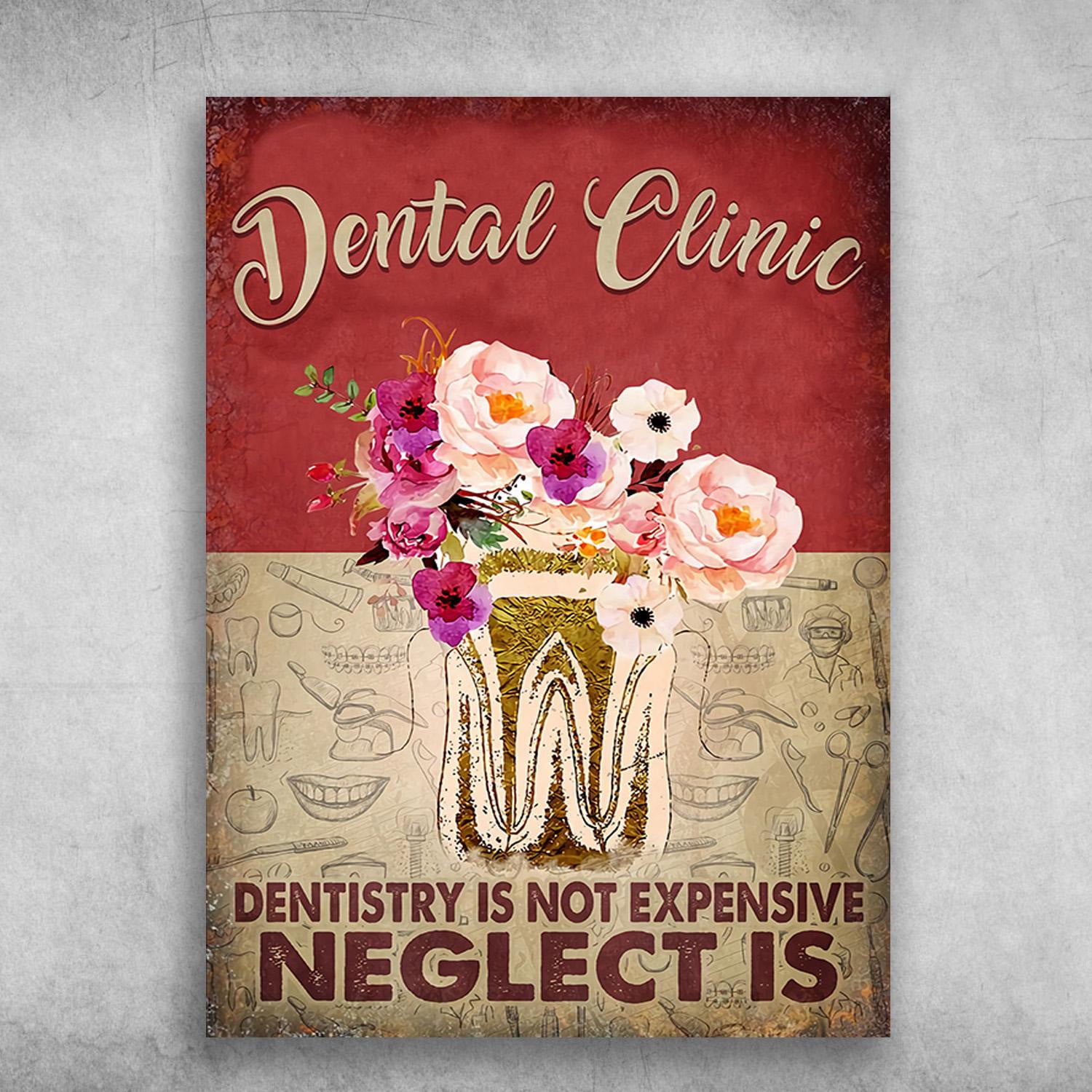 Dentist Poster, Teeth Care, Dental Clinic, Dentistry Is Not Expensive ...