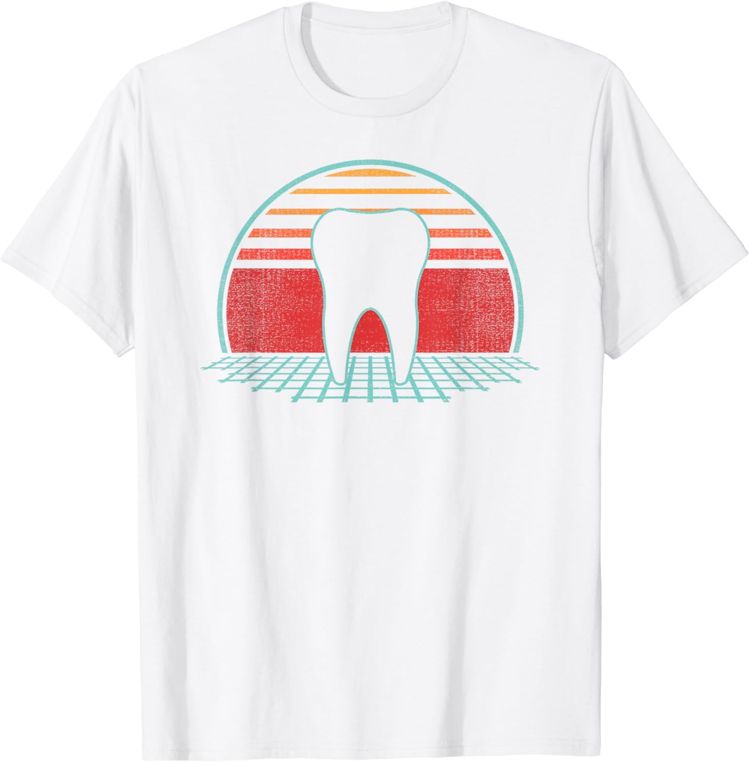 Dentist Retro Tooth Vintage 80s Style Gift T-Shirt - Walmart.com