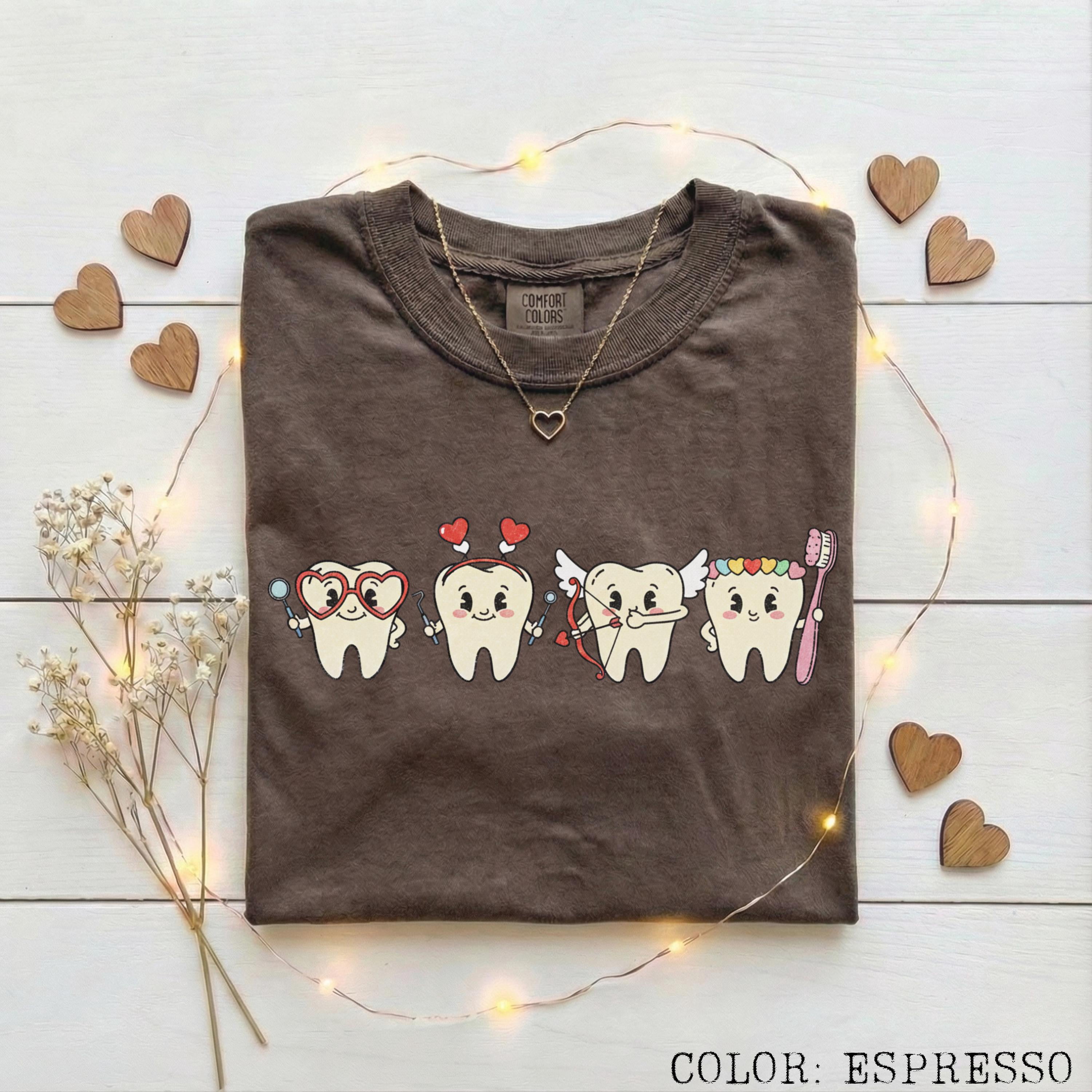 Dentist Valentines Day Shirt Orthodontist Gift Retro Valentines Day ...