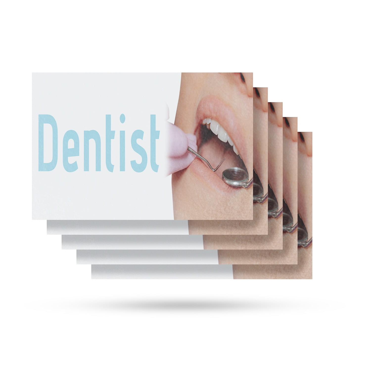 Dentist Vinyl Decal 5 Pack of 18 Inch x 24 Inch Weatherproof Heavy-Duty ...
