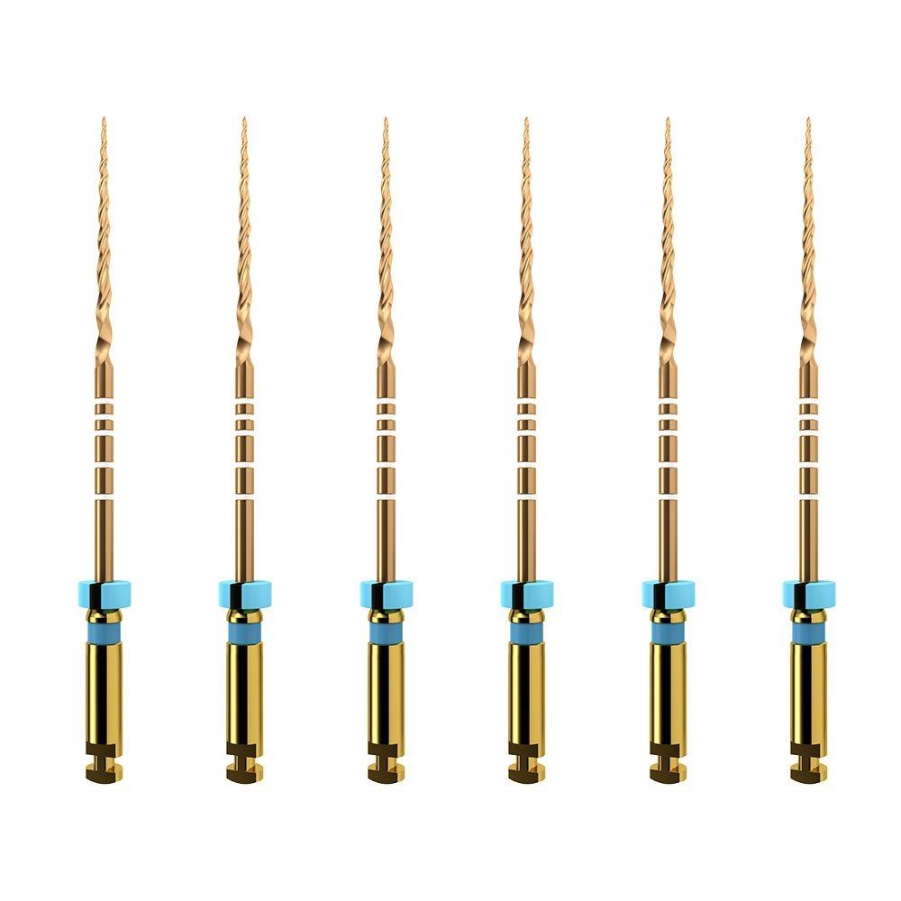 Dentsply A0411231G0303 ProTaper Gold Rotary Files 31mm F3 Blue 6/Pk ...
