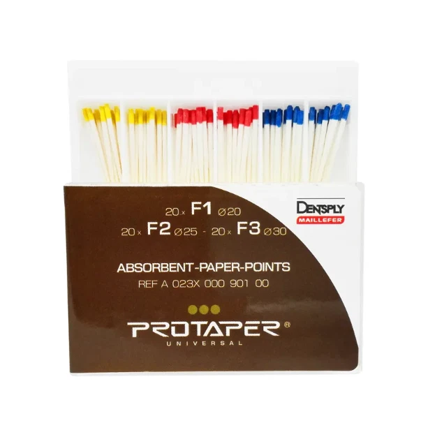 Dentsply ProTaper Universal Absorbent Paper Points – 60/Box – F1-F3 ...