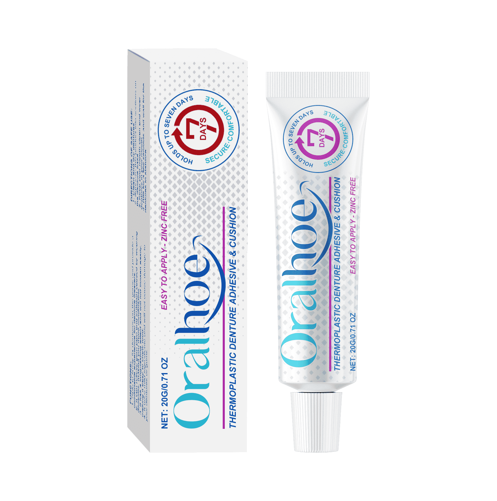 Denture Adhesive - Thermoplastic Denture Adhesive Holds Dentures ...