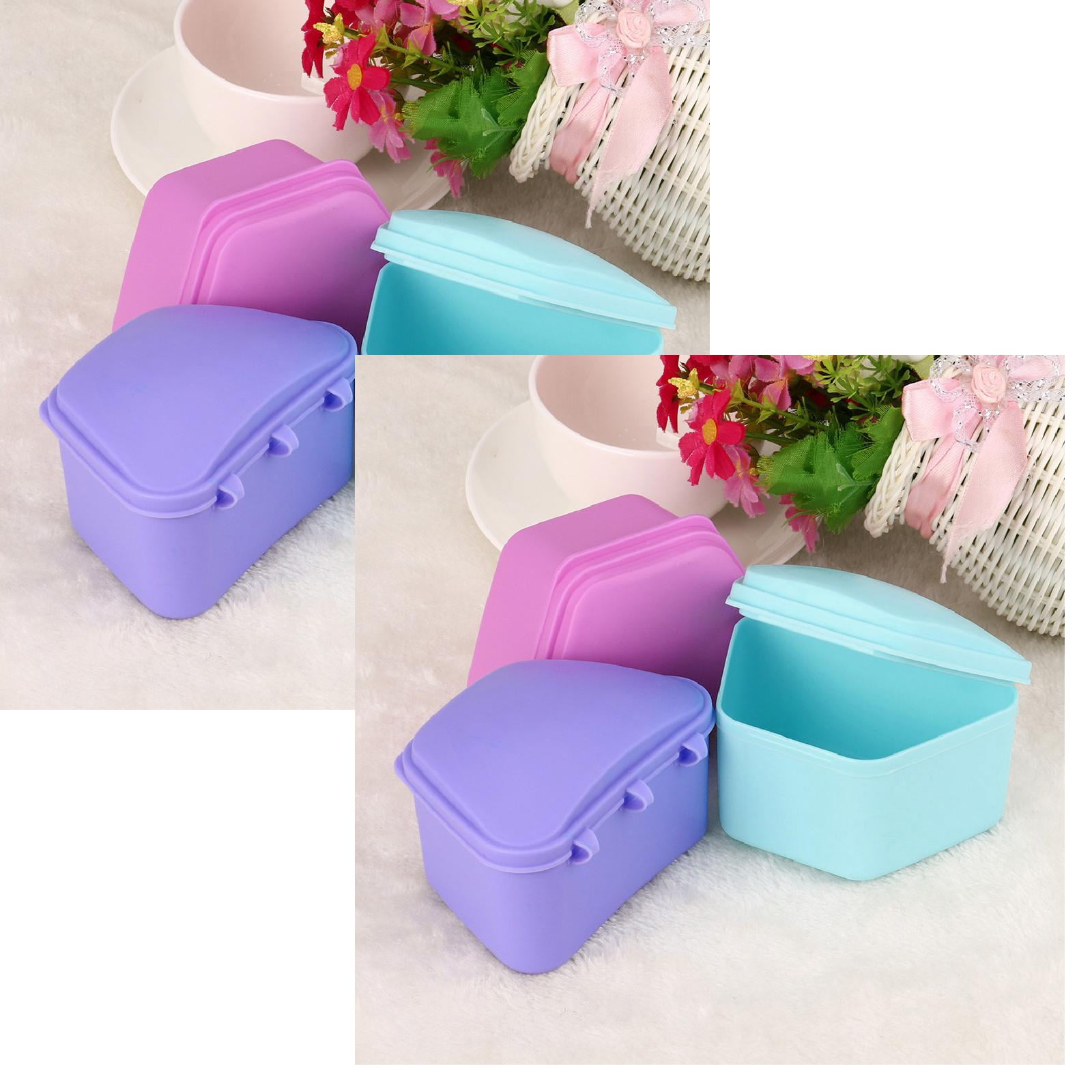 Denture Bath Appliance False Teeth Storage Rinsing Regenerate ...