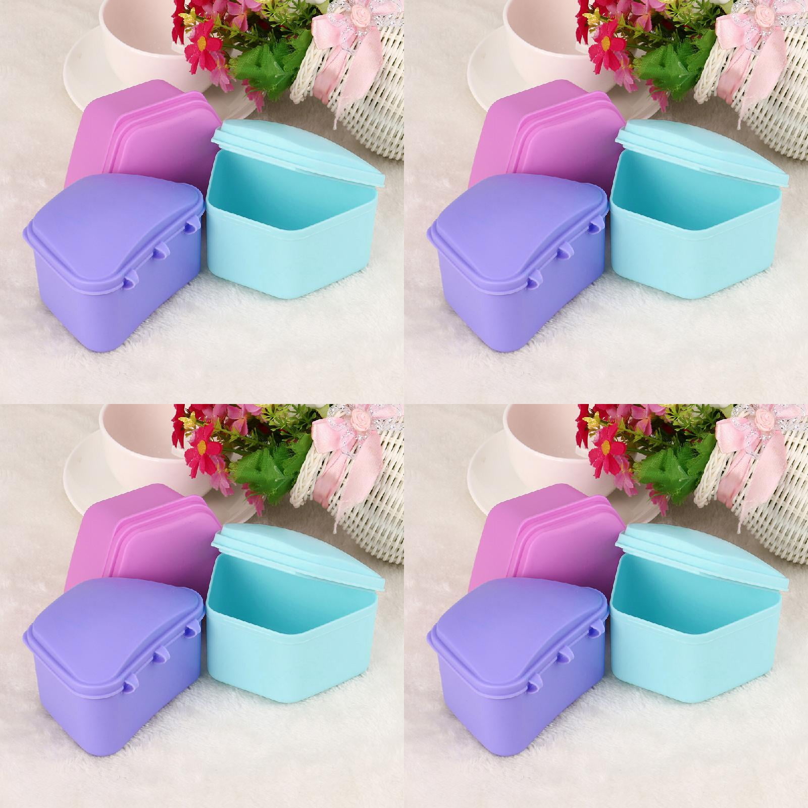 Denture Bath Appliance False Teeth Storage Rinsing Whiting Teeth ...