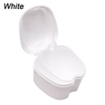 Denture Bath Case Dental False Teeth Storage Box w/ Hanging Net ...