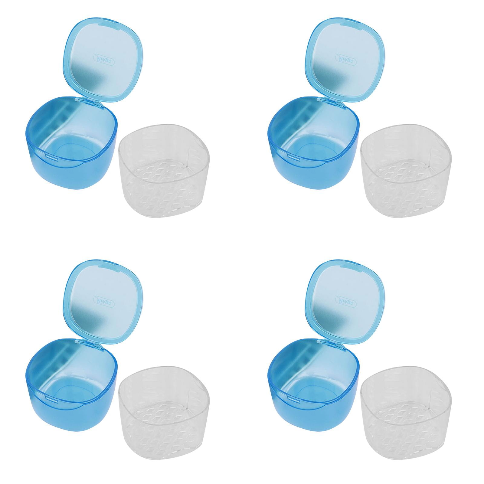 Denture Bath No Leak Denture Retainer Cleaning Mouth Guard Night Guard ...