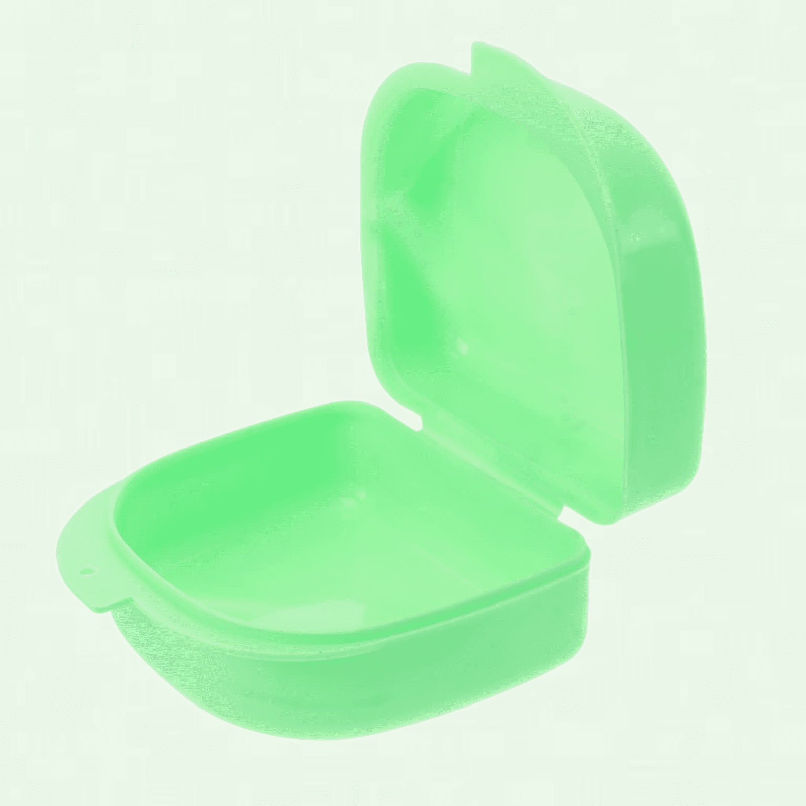 Denture Box Set of 3, Button Design Retaining Storage Containers for ...