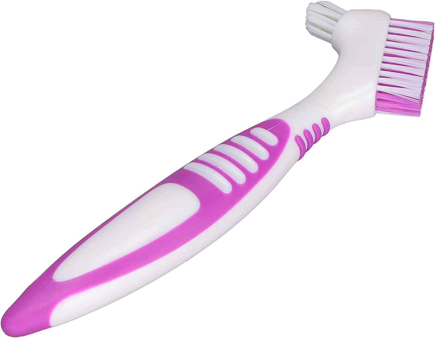Denture Brush, Double Sided Plastic Prolong Denture Long Time Safe ...