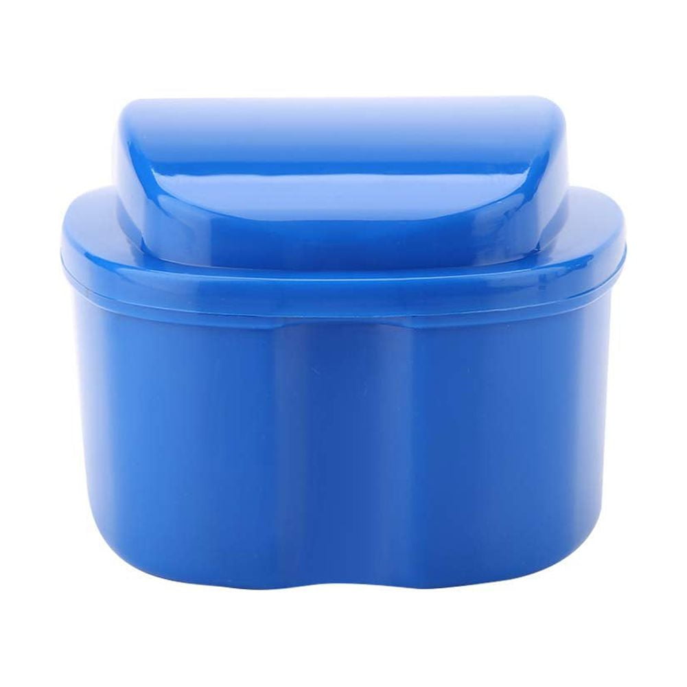 Denture Case, Dental Retainer Case False Teeth Storage Box With Filter ...