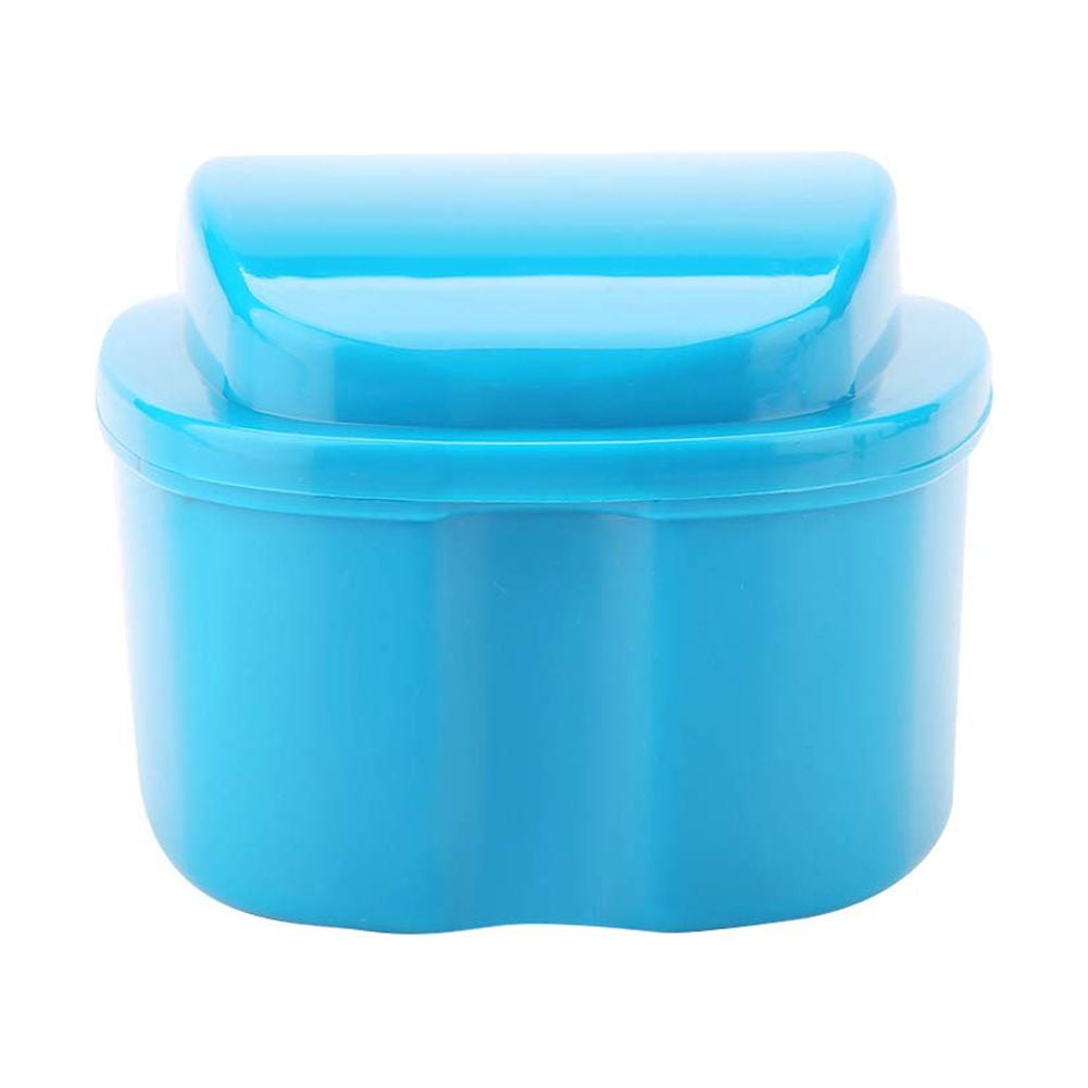 Denture Case, Dental Retainer Case False Teeth Storage Box With Filter ...