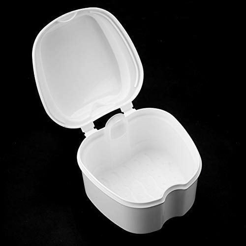 Denture Case, False Teeth Storage Box With Filter Screen Dental ...