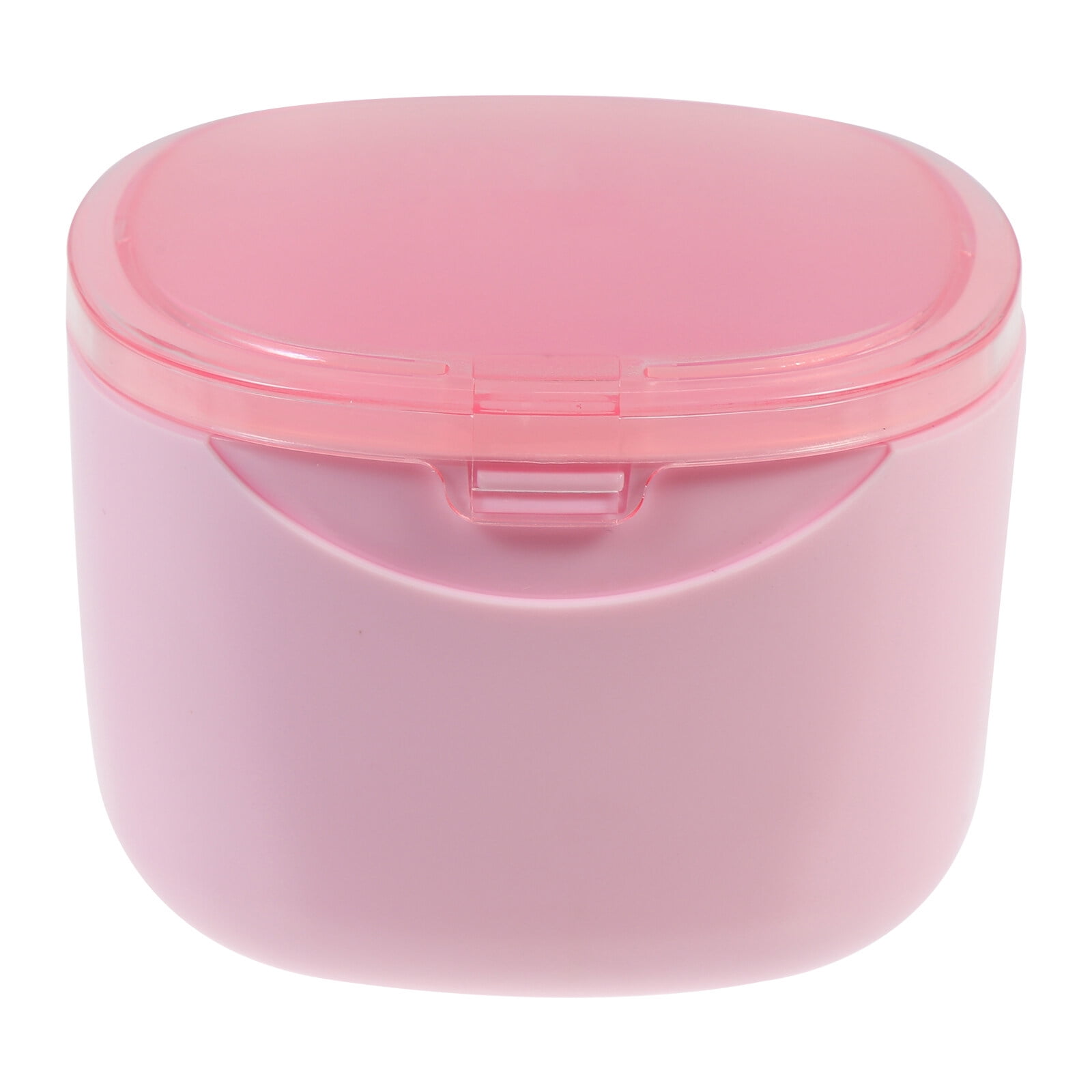 Denture Cleaning Box Teeth Retainer Case Mouthguard Refillable ...