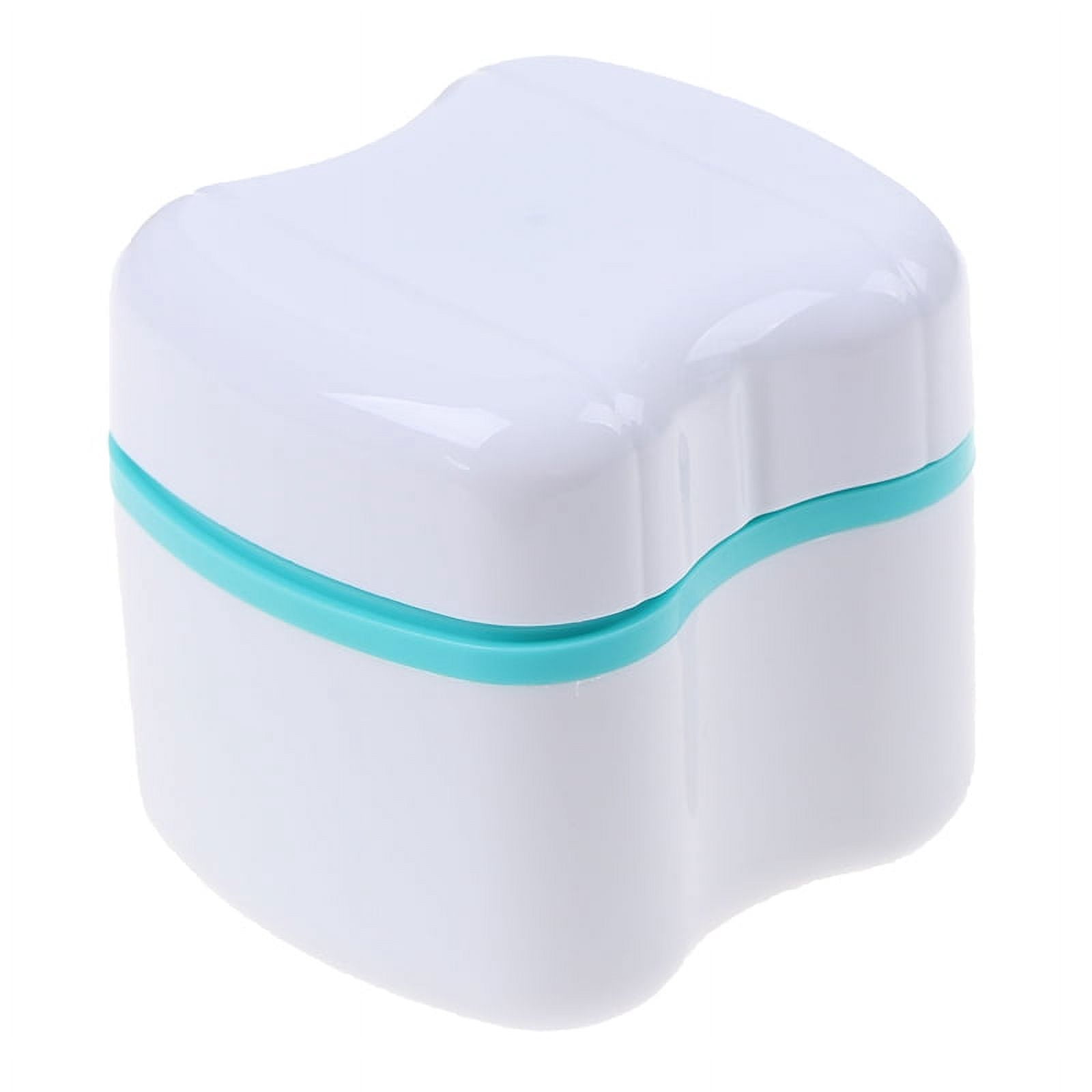 Denture False Teeth Storage Box Case With Filter Screen Dental ...