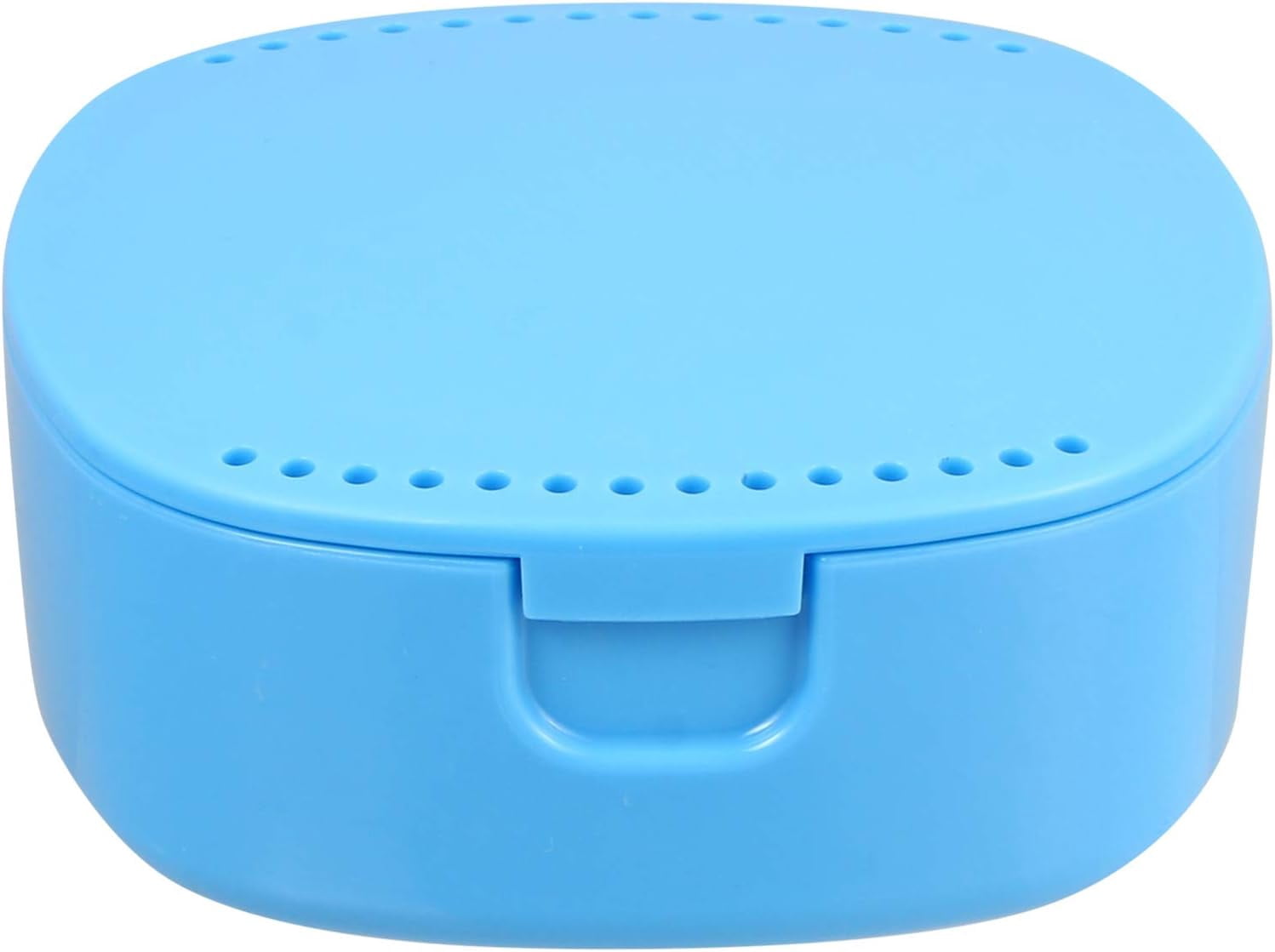 Denture Orthodontic Retainer Case Denture Box with Mirror Denture Case ...