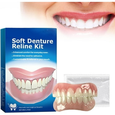 Perfect Fit Denture Silicone Reline Kit -2024 New Reline It Denture ...