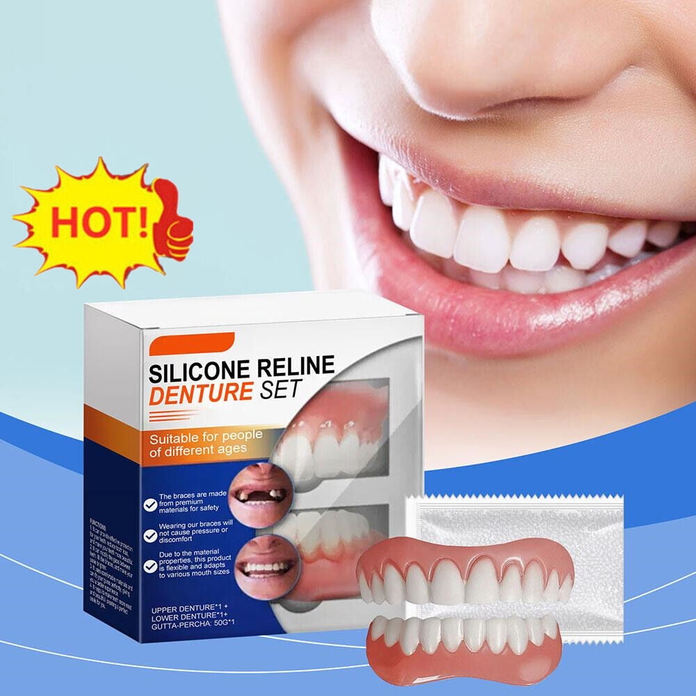 Denture Silicone Reline Kit – Ultimate Comfort and Secure Fit for ...