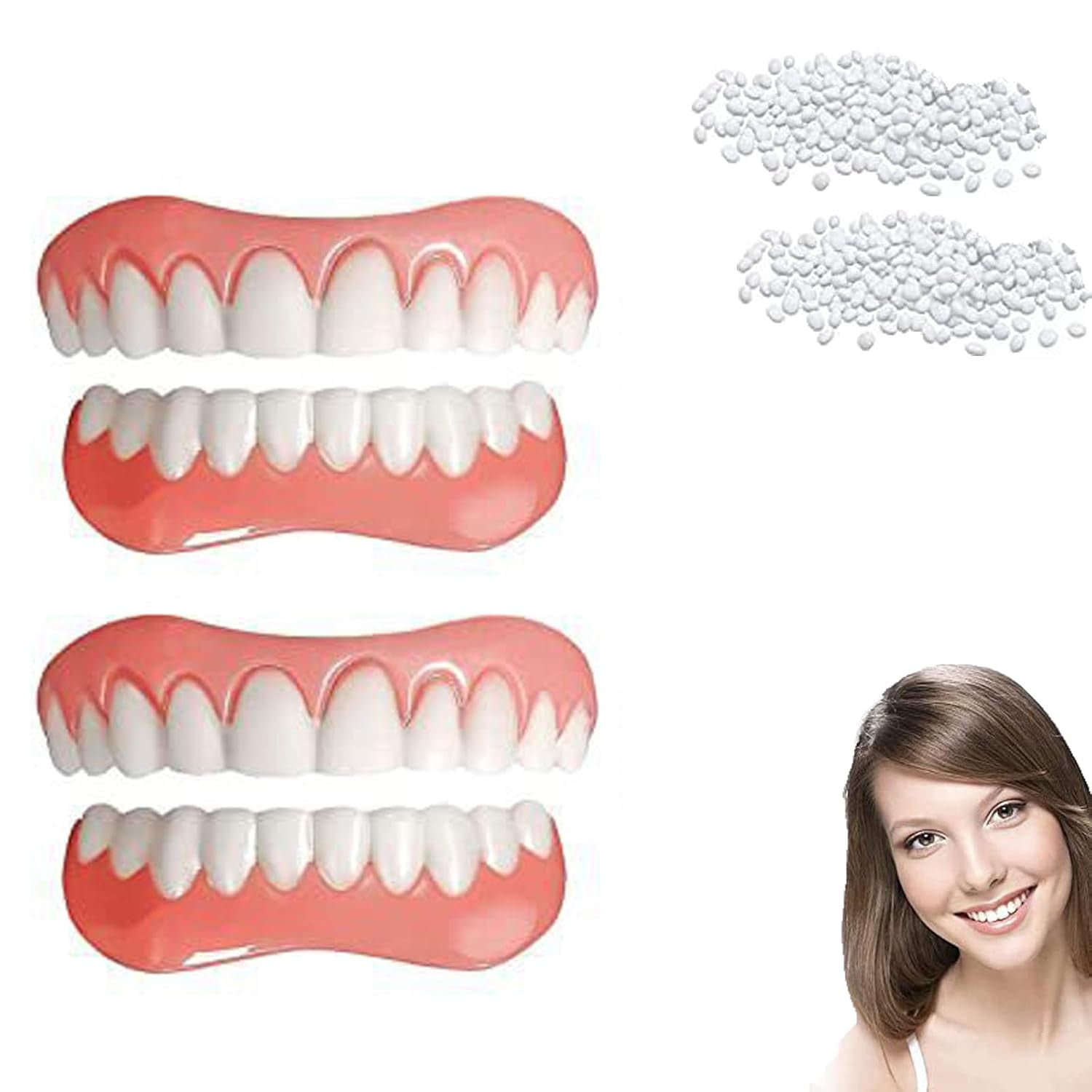 Denture Silicone Reline Kit, Vumela Soft Denture Reline Kit, Soft ...
