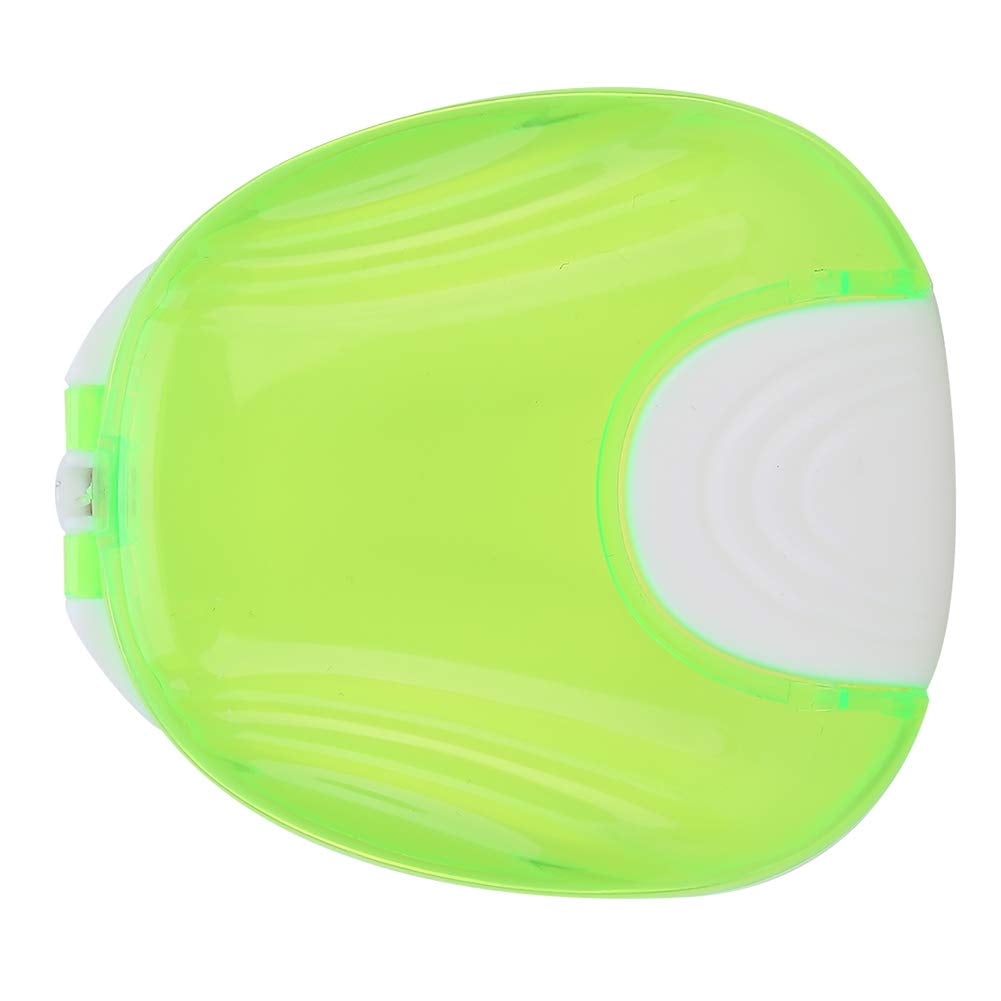 Denture Storage Box, Shell Shape Pressing Cover Orthodontic Retainer ...